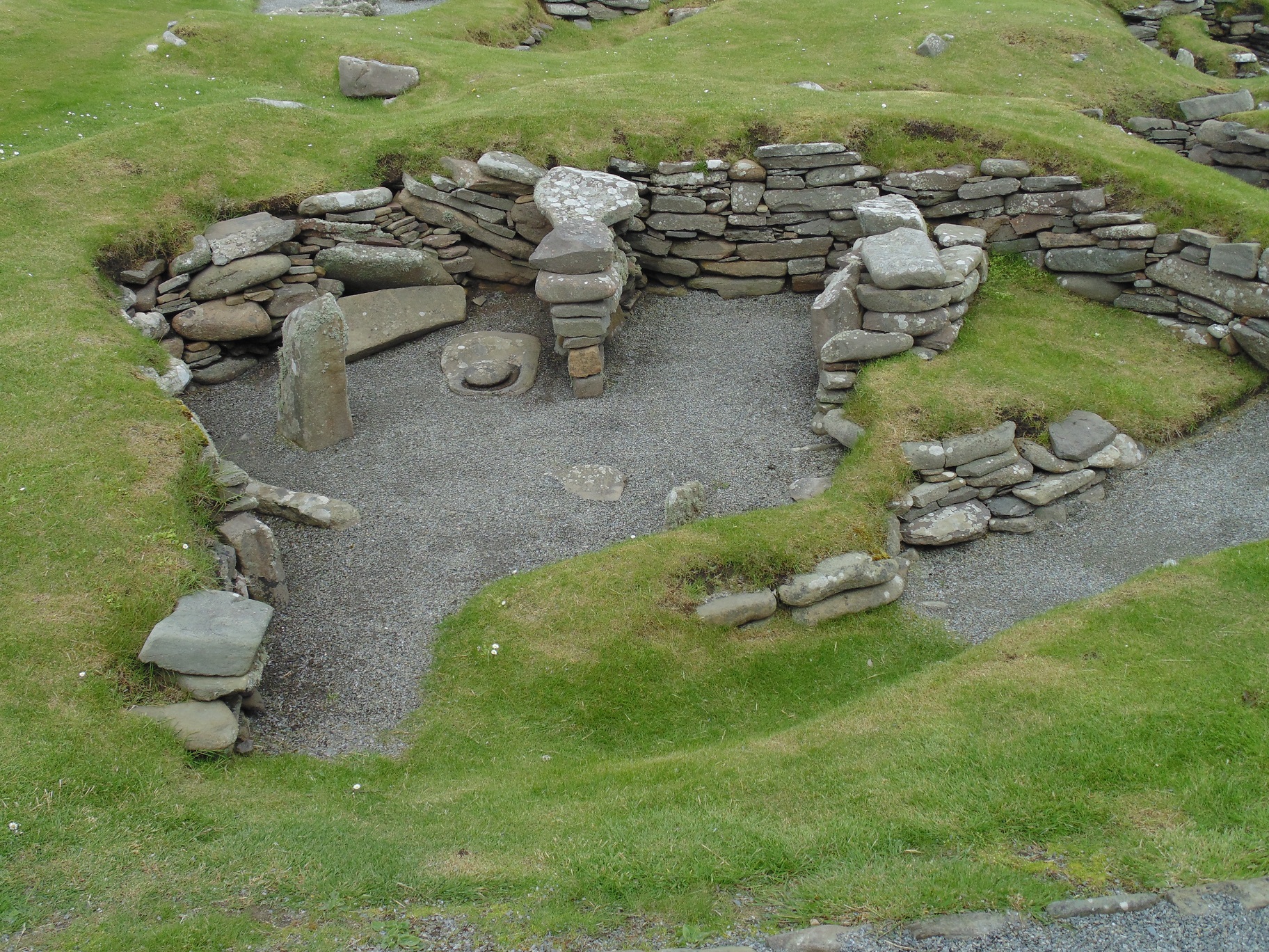The wheel houses