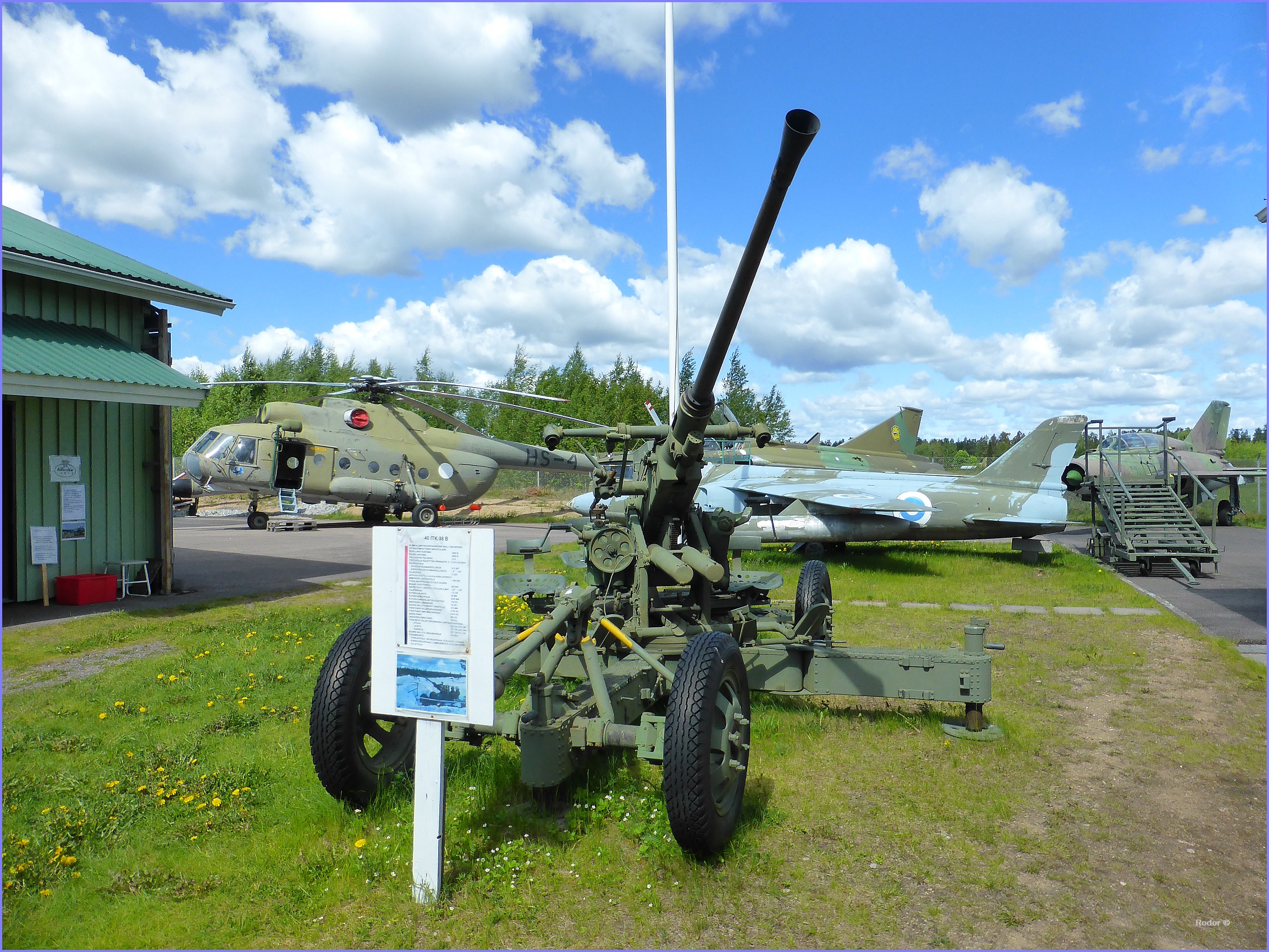 Bofors 40 mm gun - Lappeenranta