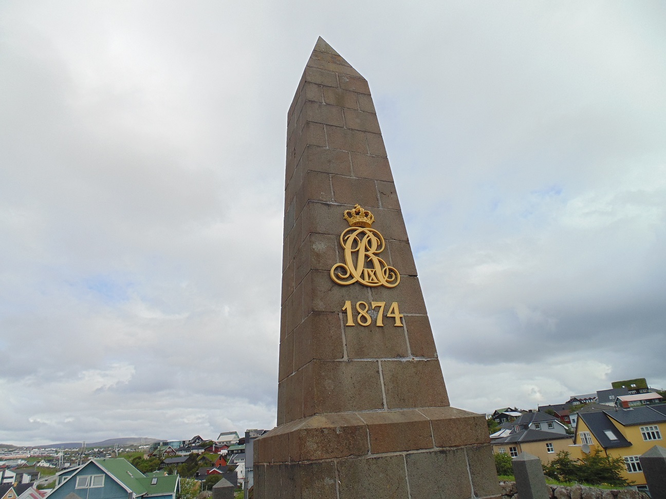 Kongaminnið obelisk - Tórshavn