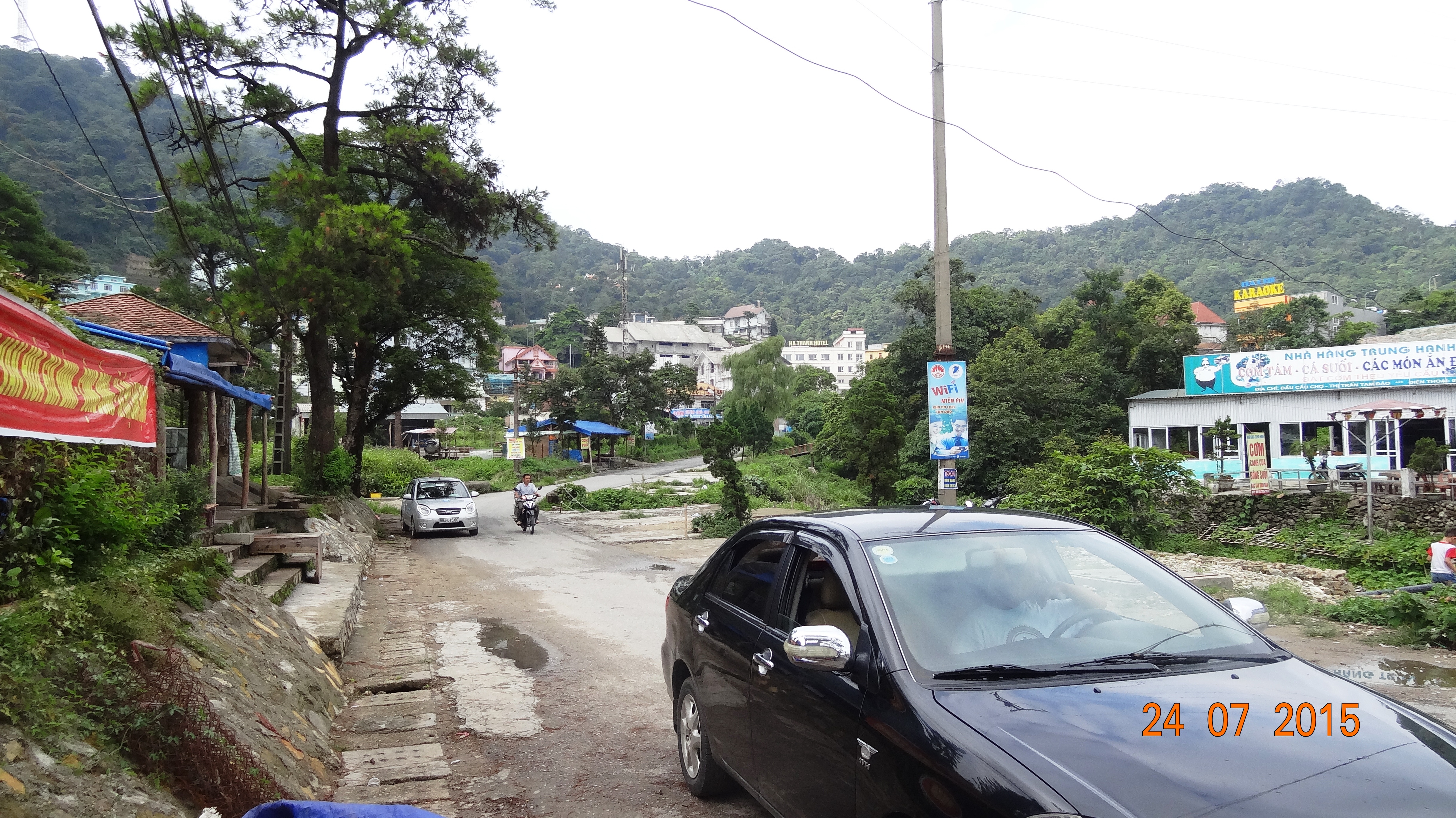 Market Tam Dao - Tam Dao town