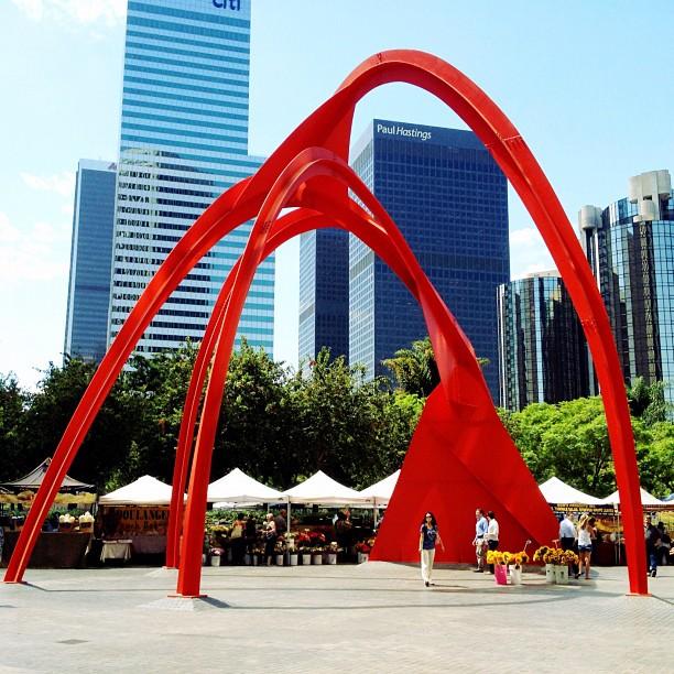 'Four Arches' by Alexander Calder - Los Angeles, California