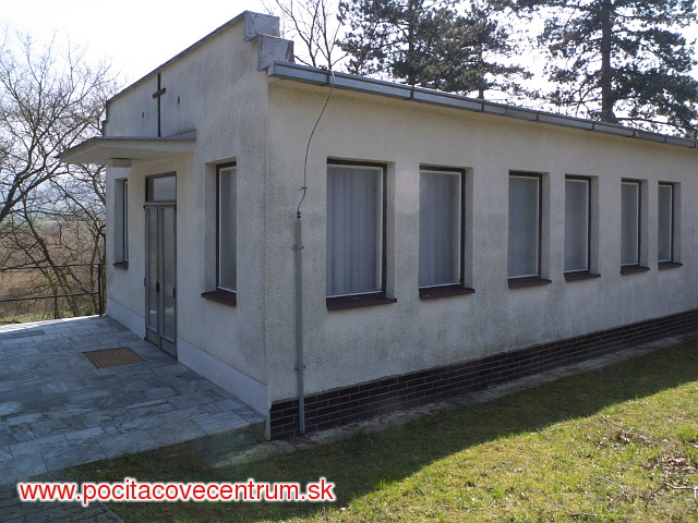 Mourning house on the Velcice cemetery