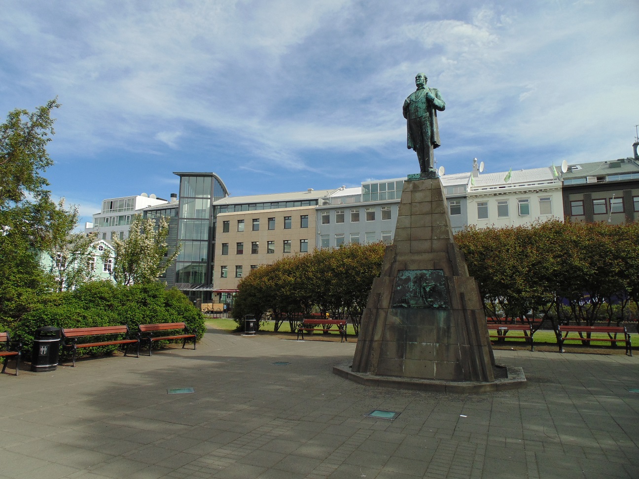 Jon Sigurdsson Statue - Reykjavik