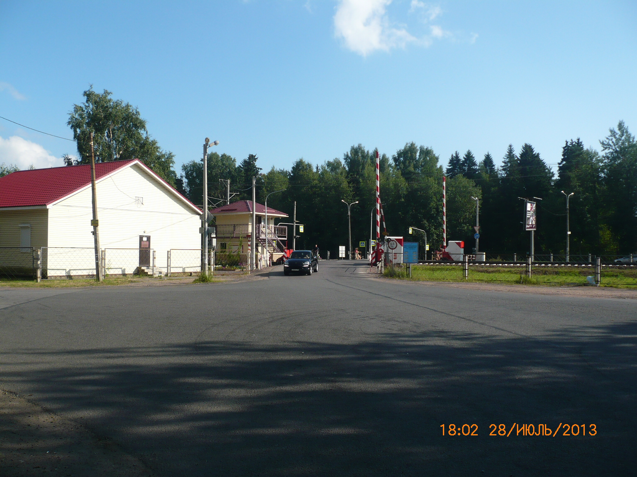 Level crossing - Saint Petersburg