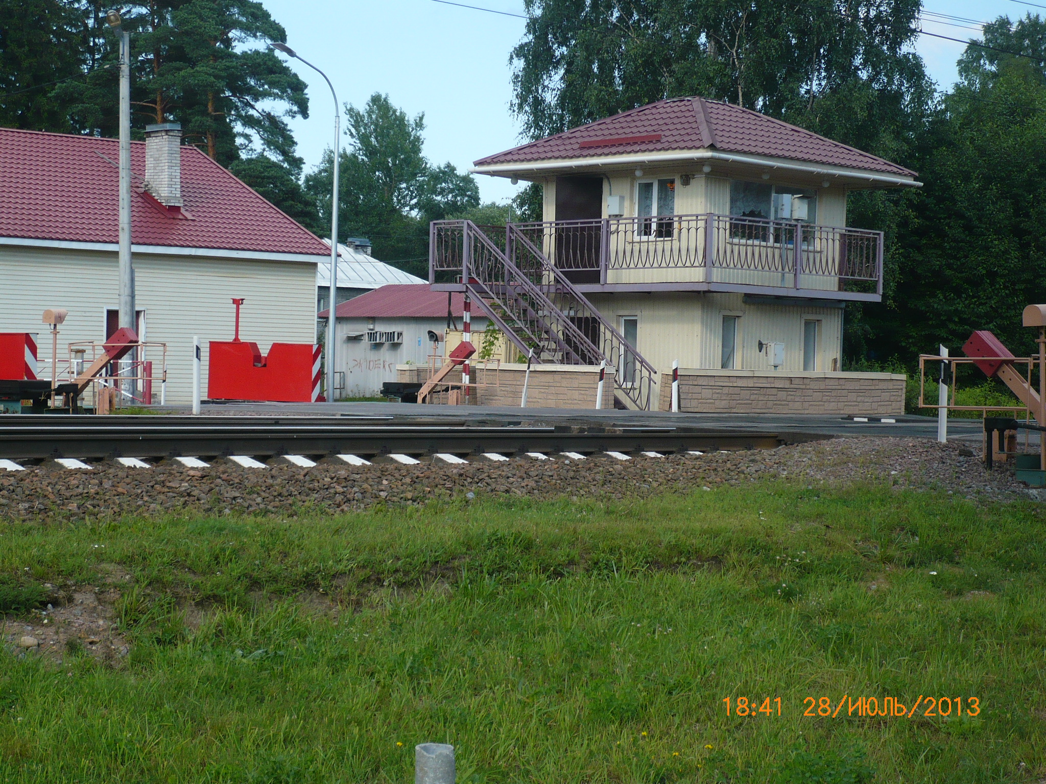 Level crossing - Saint Petersburg