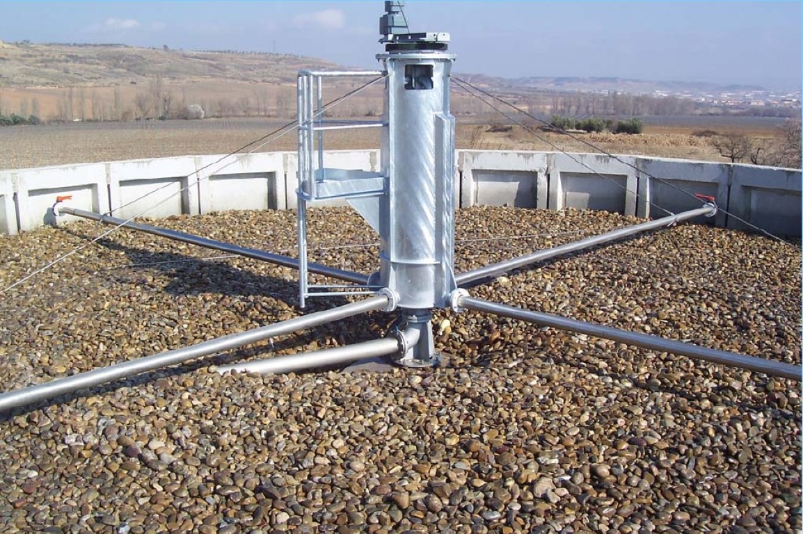 Reactor Biológico Fangos Activados EDAR de Tudelilla