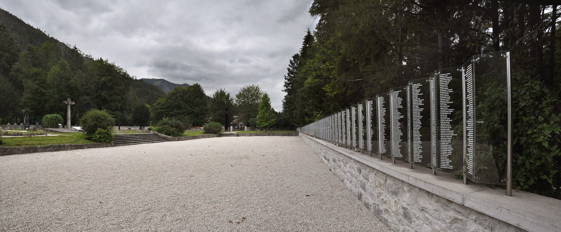 Memorial cemetery of Ebensee (Mauthausen-Gusen) concentration camp ...