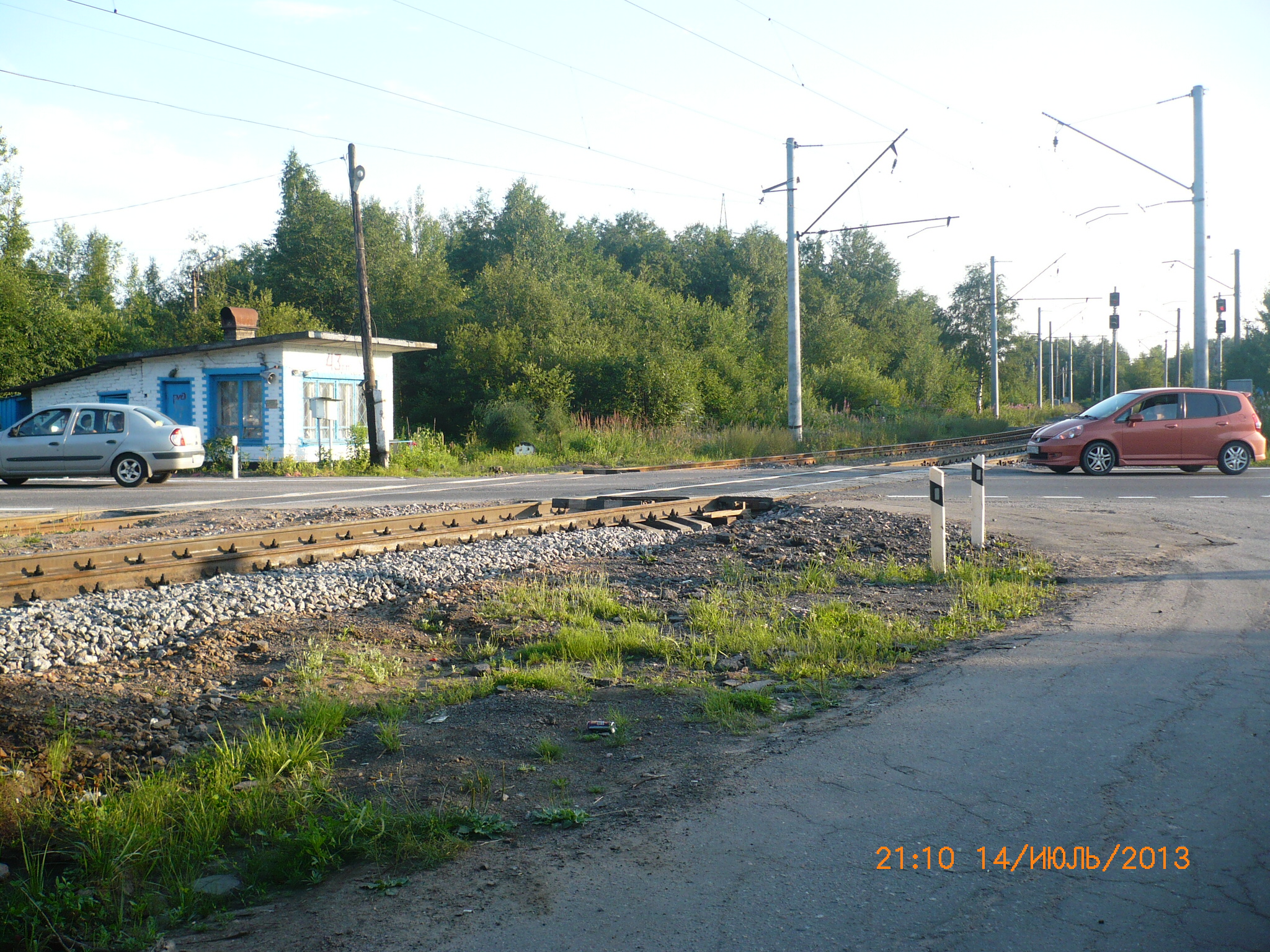 Level crossing - Saint Petersburg
