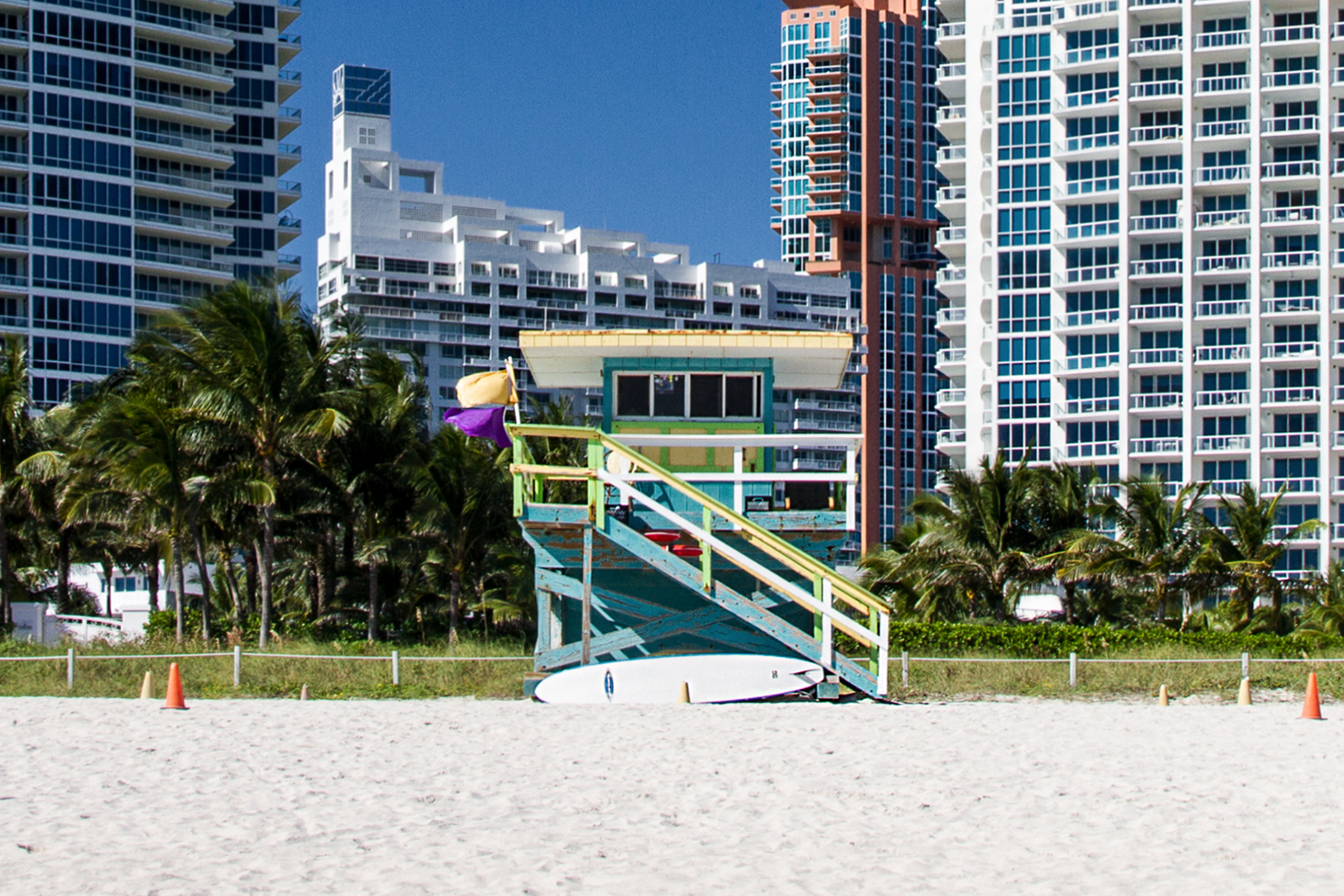 Lifeguard Tower - Miami Beach, Florida