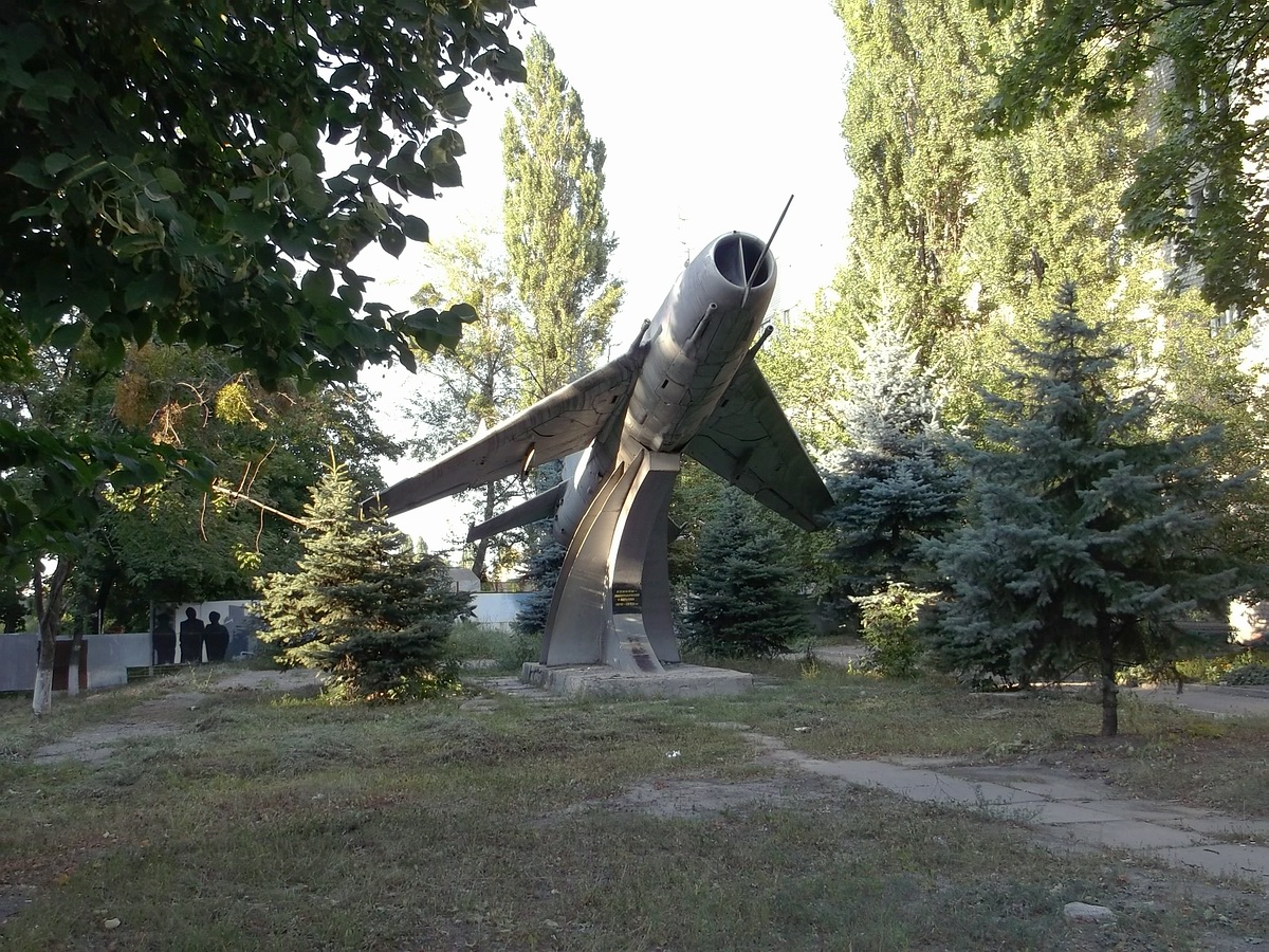 MiG-19C Aircraft Monument - Kharkiv