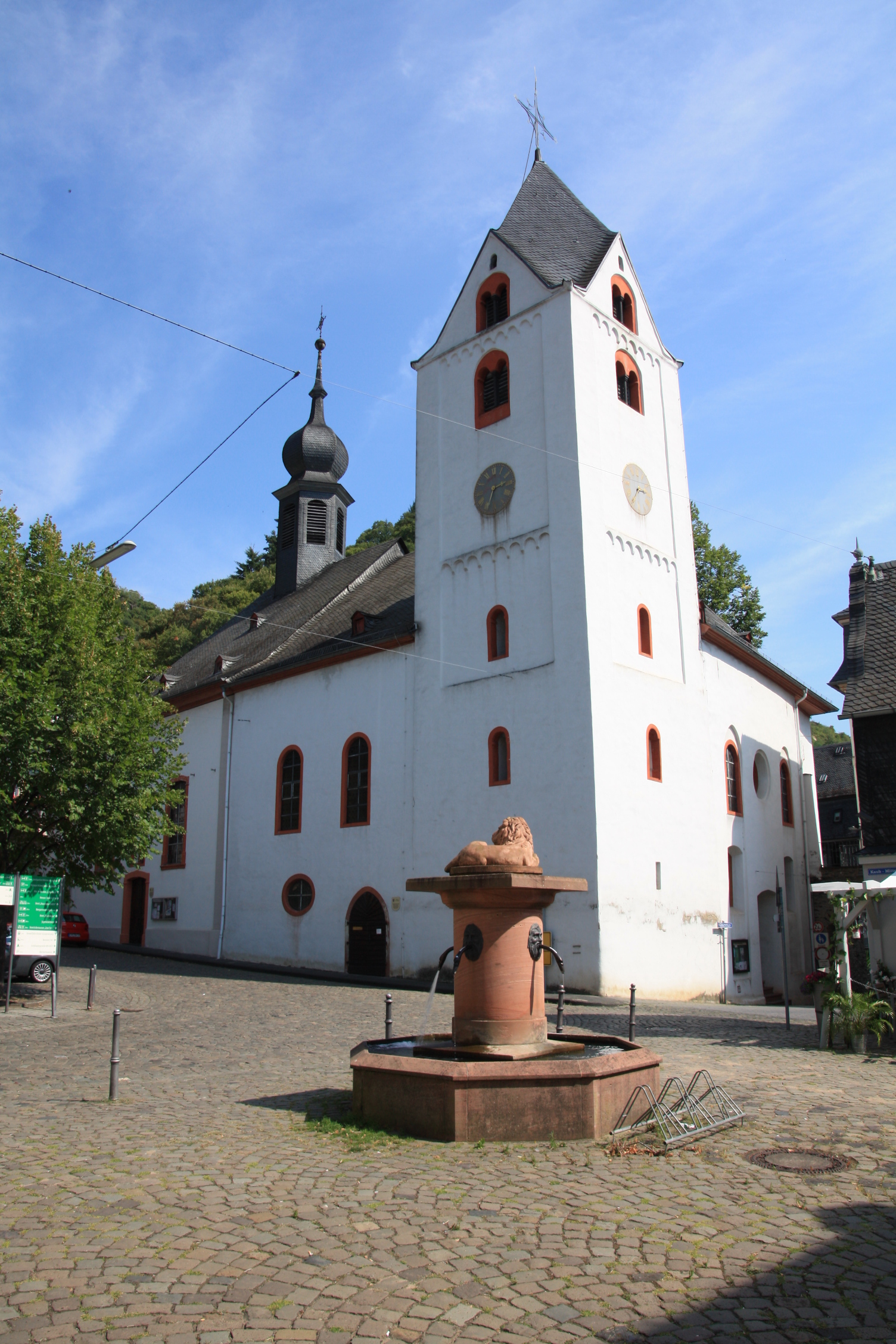 Ev. Kirche St. Trinitatis /kath. Pfarrkirche St. Nikolaus - Kaub ...