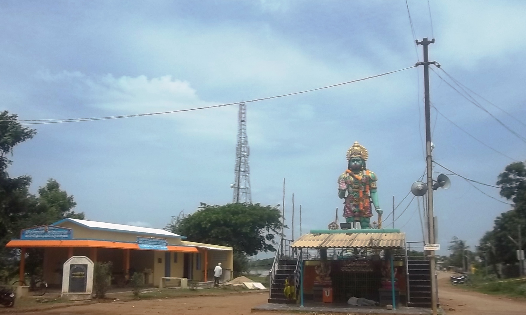 Shri Anjaneya Colossal Statue - K.Bitragunta (Kalikivayi Bitragunta)