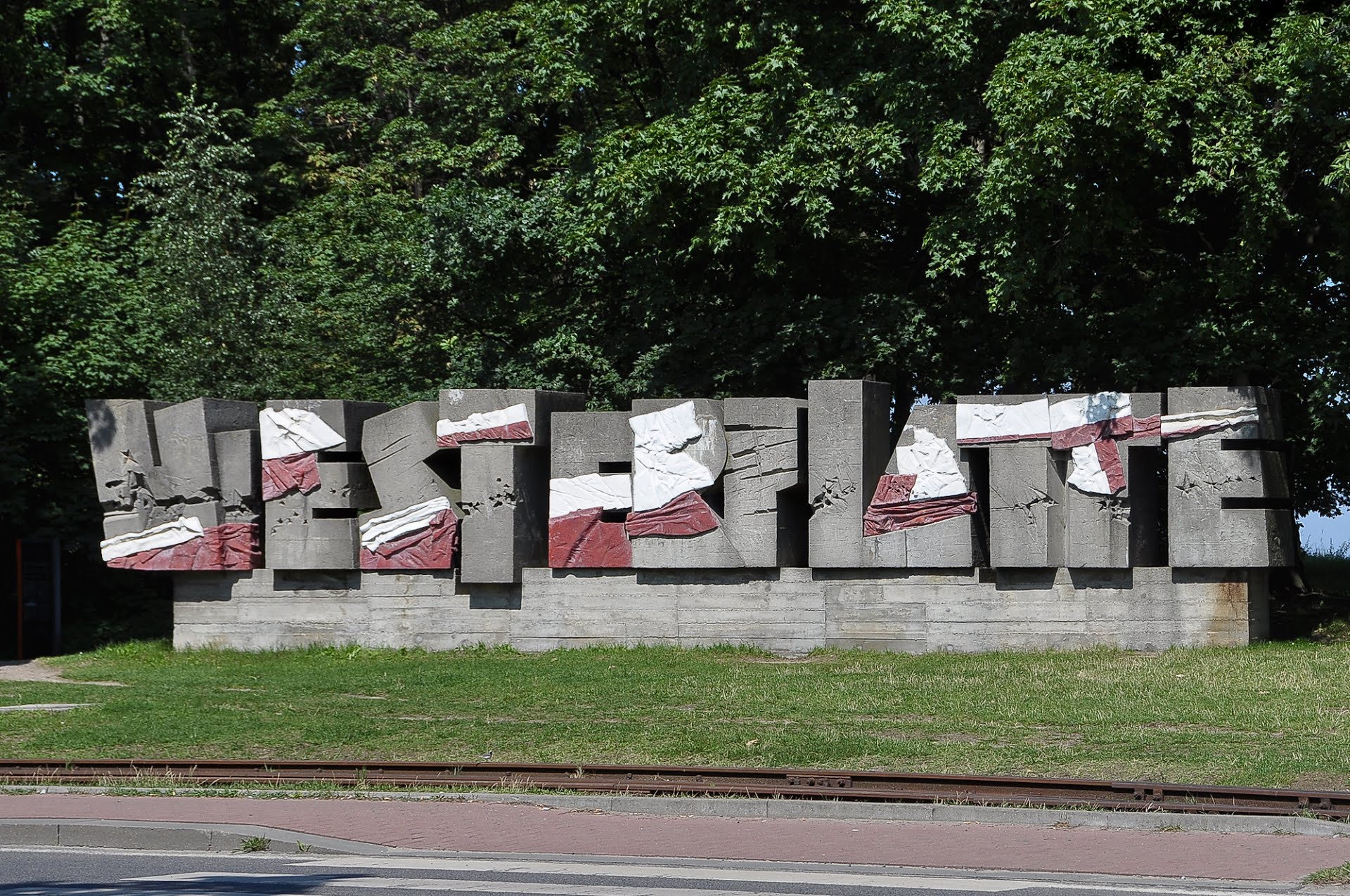 Westerplatte sign - Gdańsk