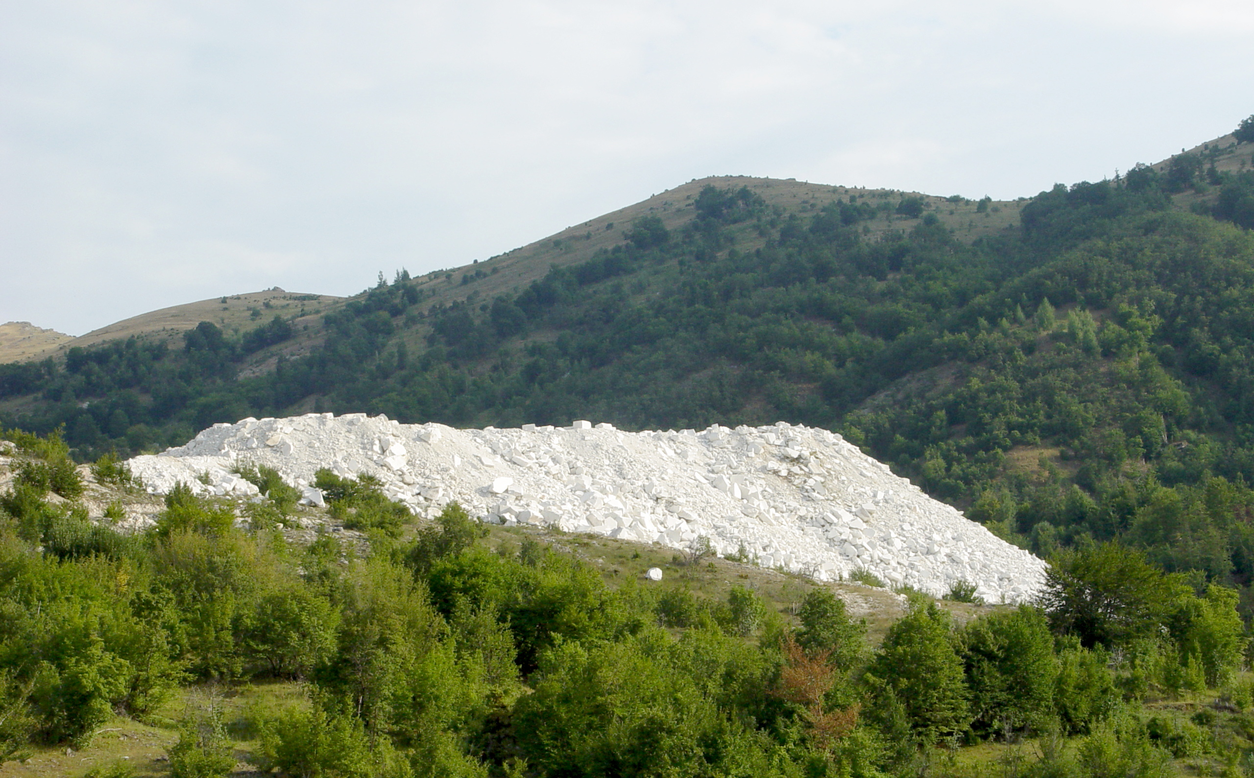 Marble quarry