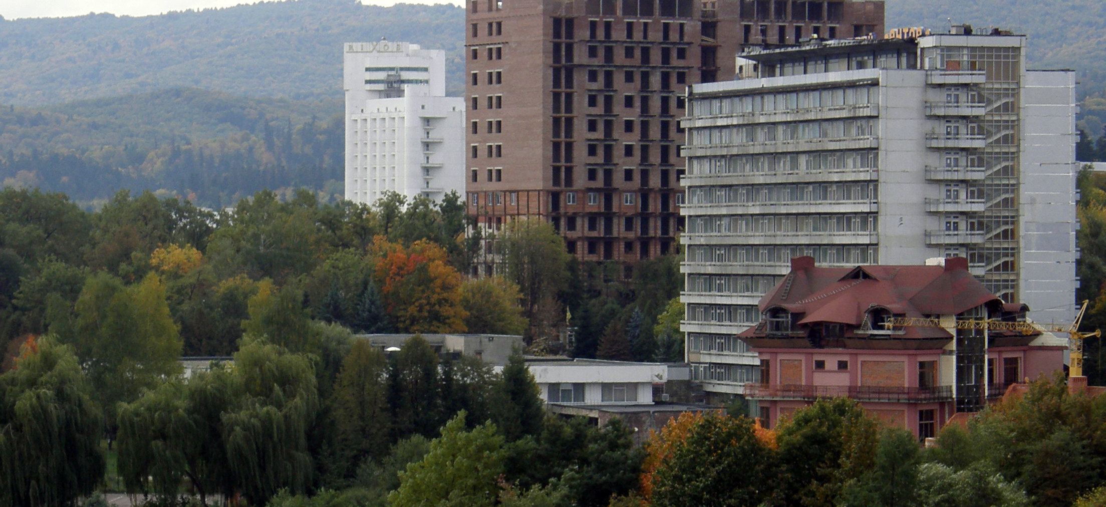 The spa 'YANTAR' (AMBER) - Truskavets