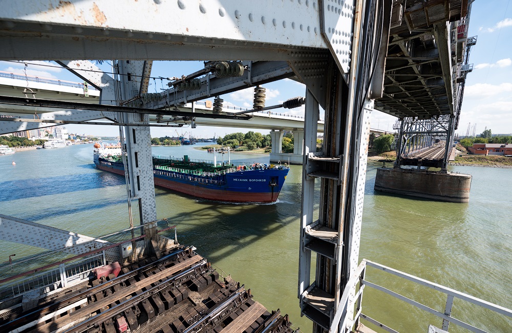 Rostov railway drawbridge - Rostov-on-Don