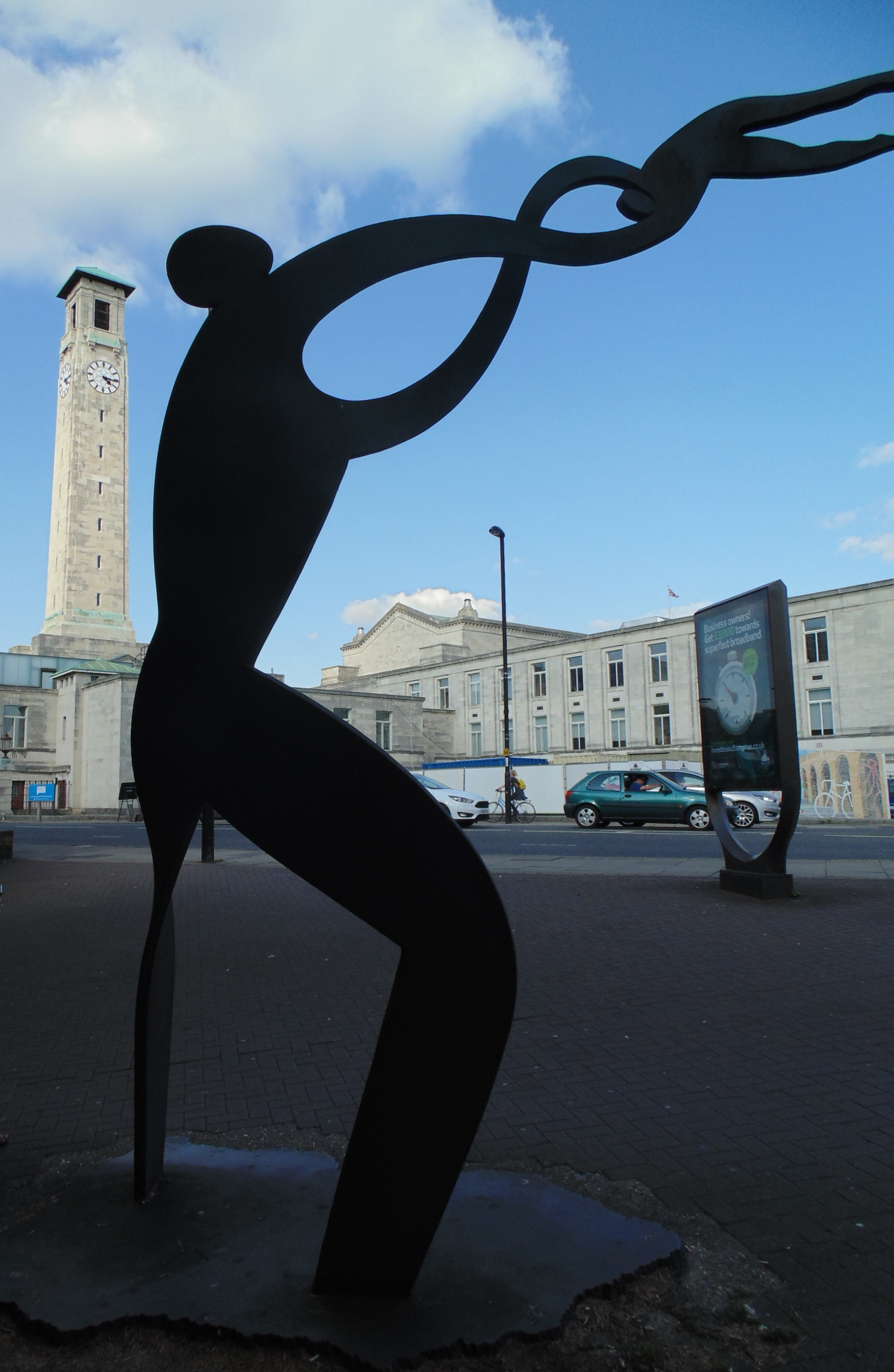 Danny Lane sculpture - Southampton