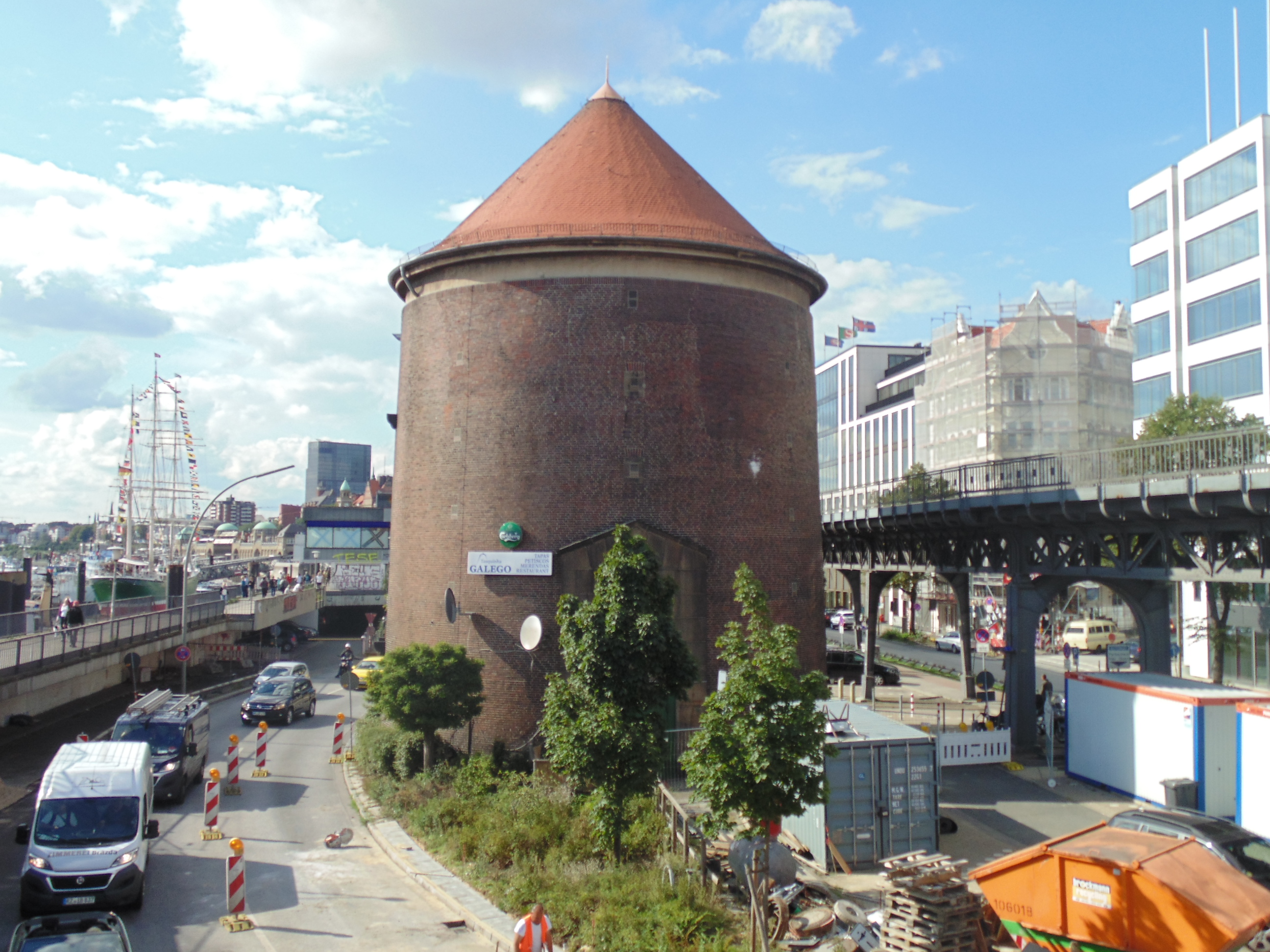 WW II German Air Raid Shelter - Hamburg
