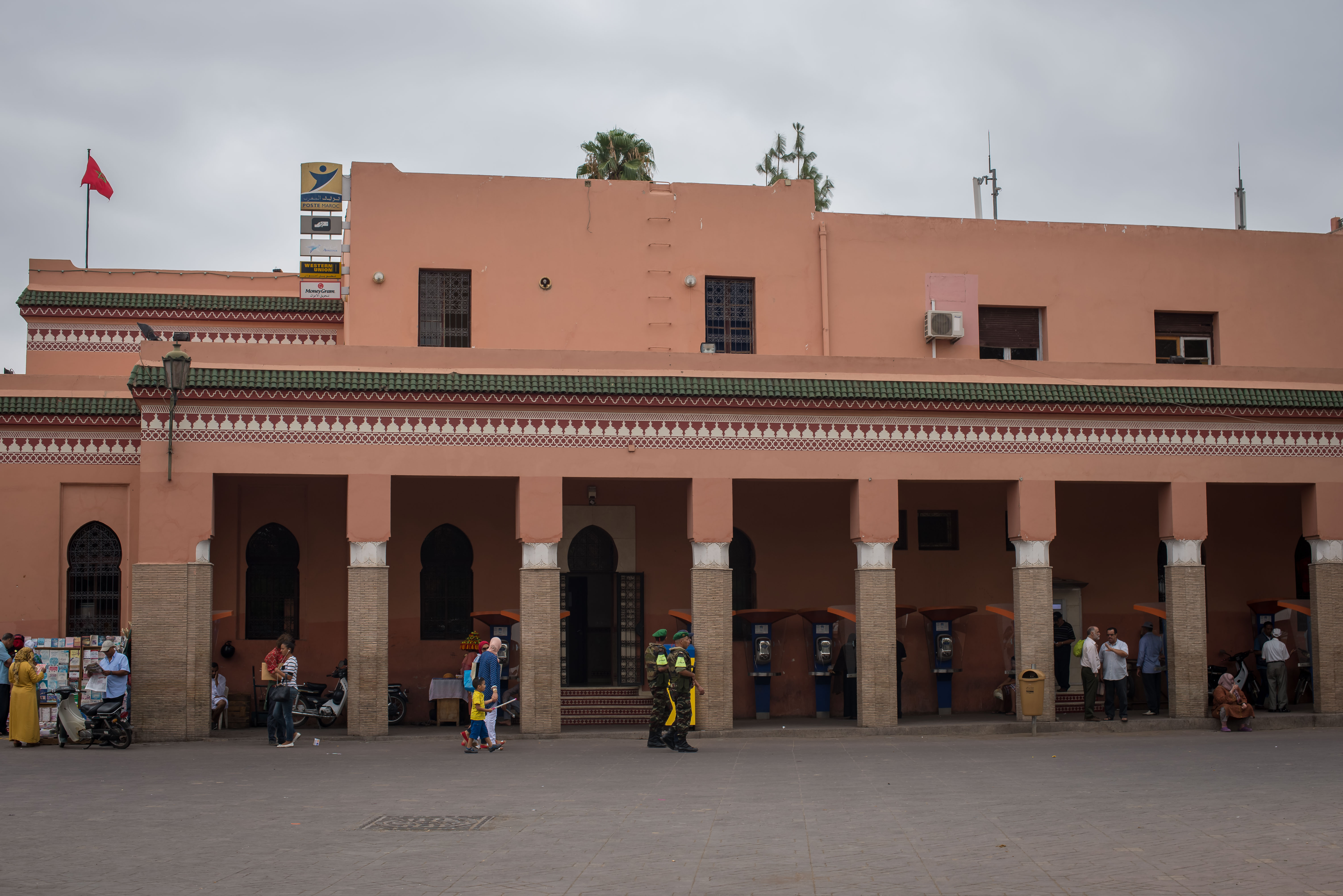 POSTE MAROC MARRAKECH MEDINA بريدالمغرب - مراكش