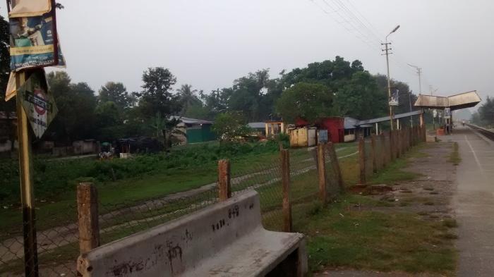 Hamiltonganj Railway station