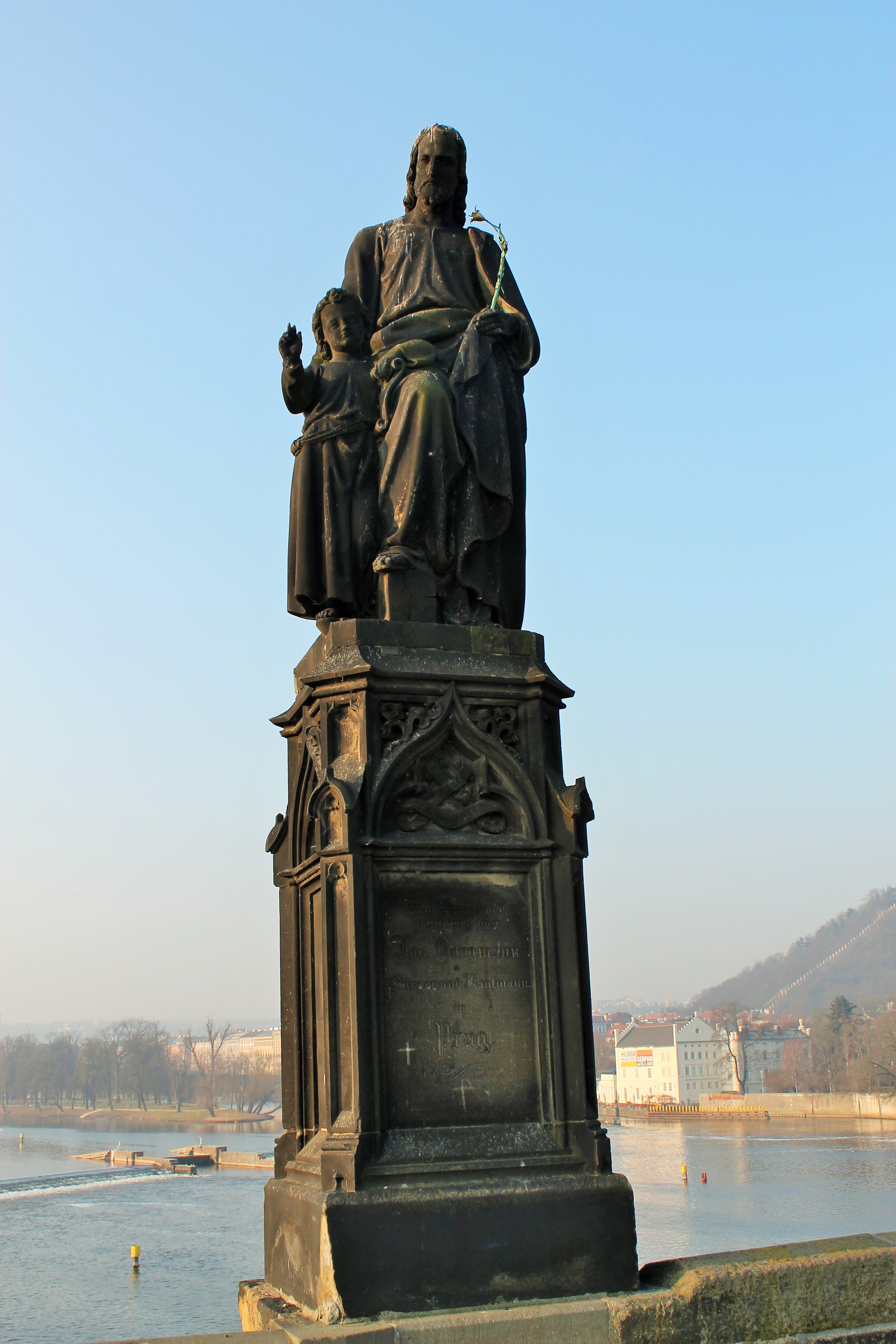 Statue of St. Joseph - Prague | sculpture
