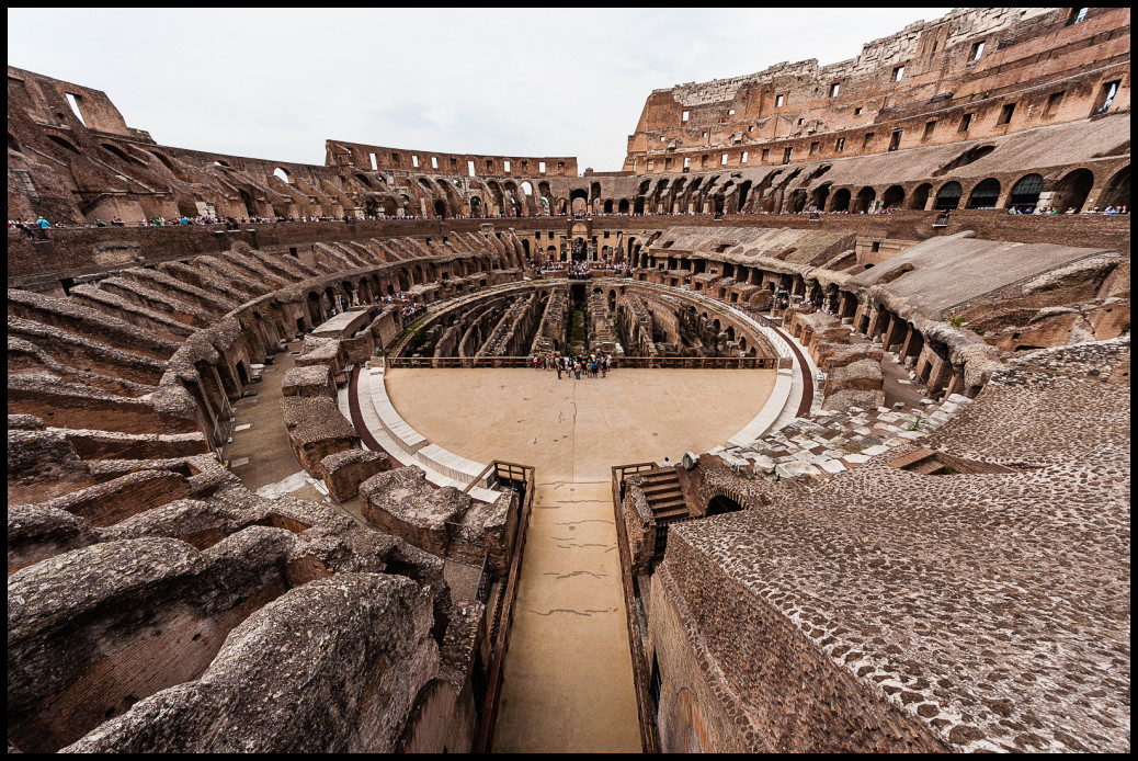 Arena and hypogeum - Rome