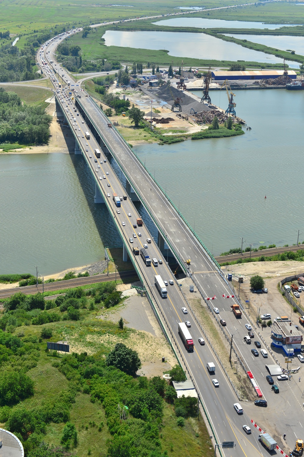 The Aksai Bridge across the Don river