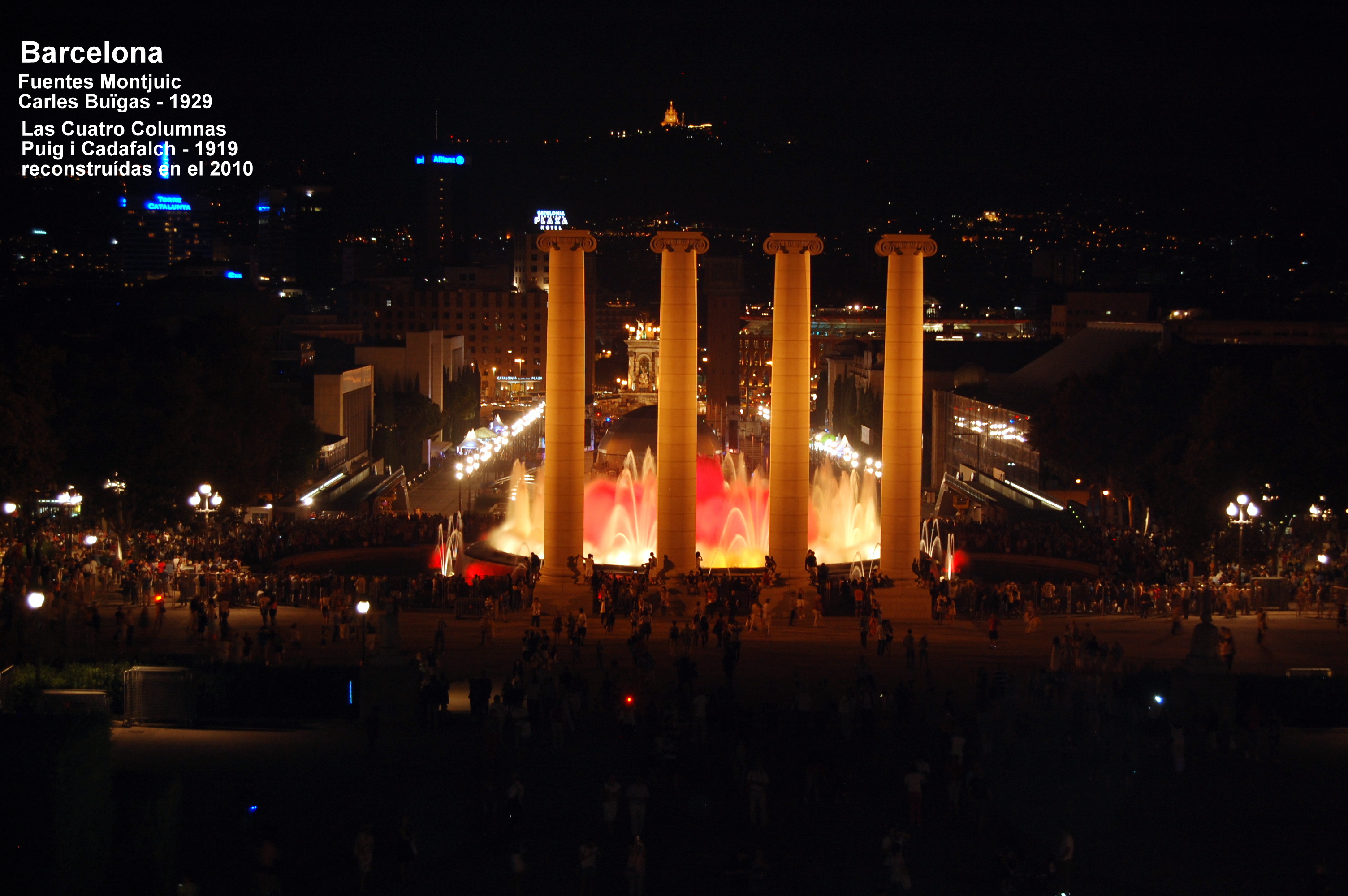 The Four Columns - Barcelona