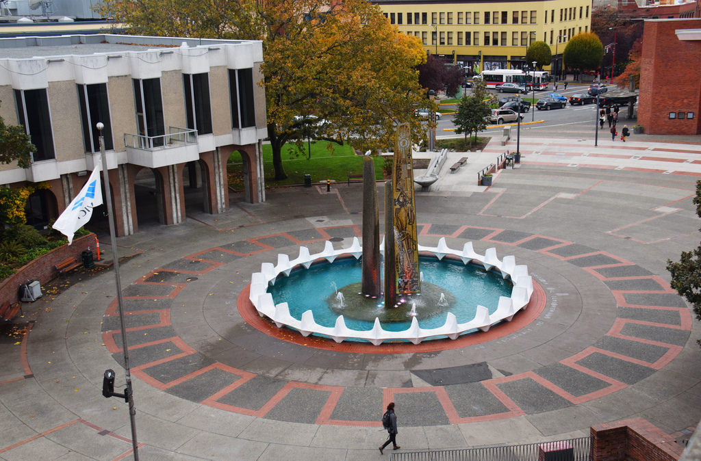 Centennial Square Fountain - Victoria