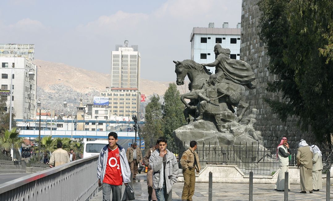 Statue of Saladin - Damascus