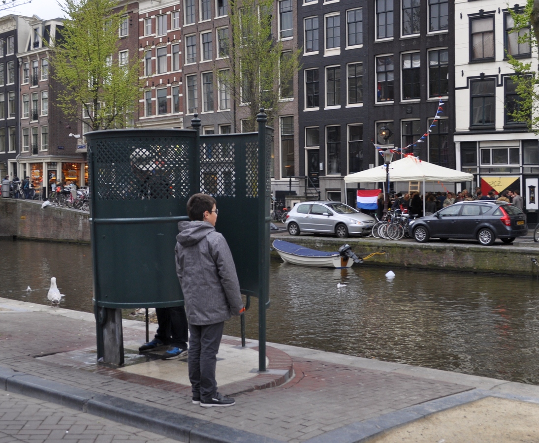 Outdoor urinal - Amsterdam