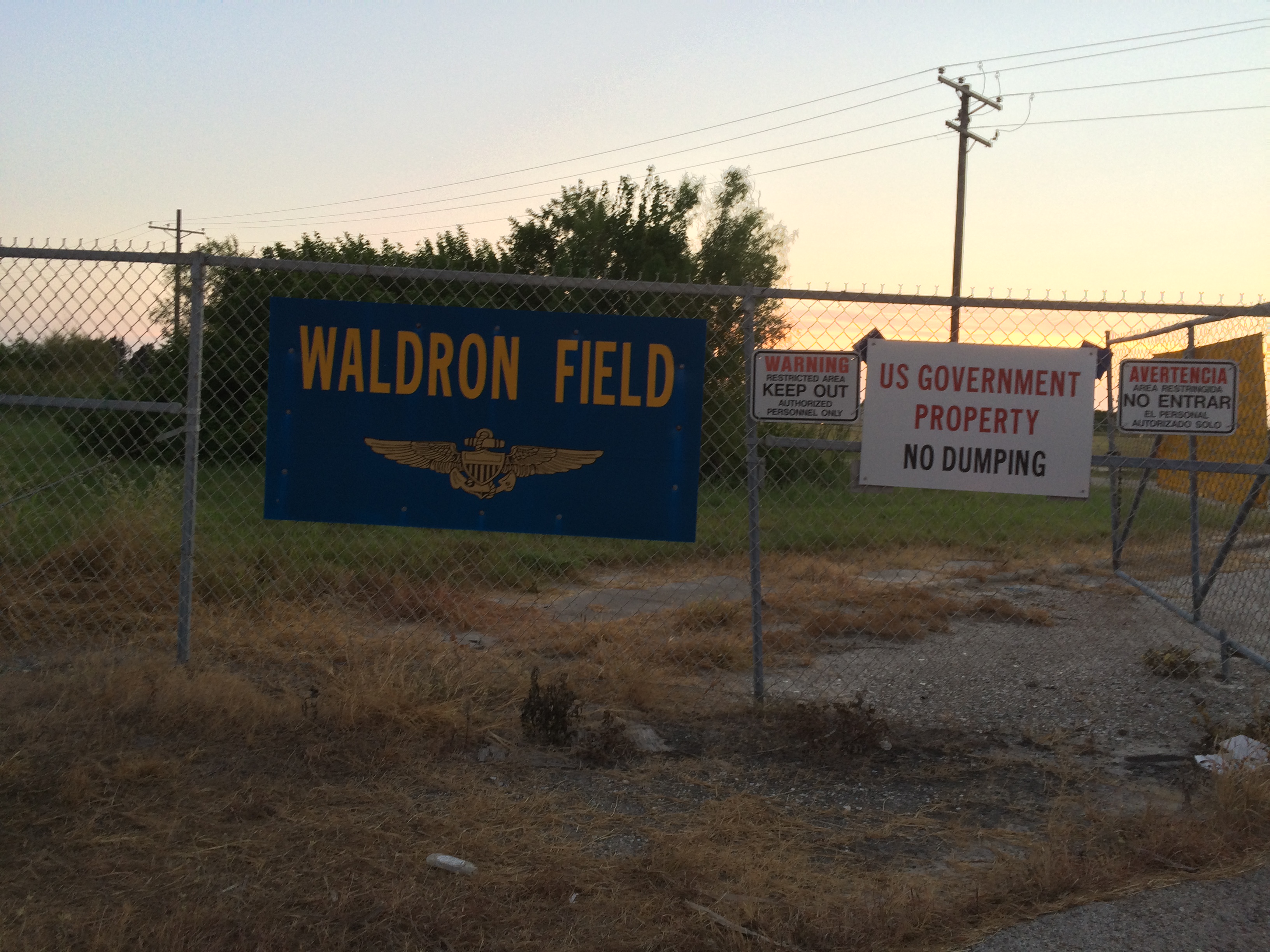 Waldron Naval Outer Landing Field - Corpus Christi, Texas