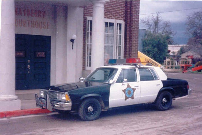 Courthouse Exterior from "Return to Mayberry"