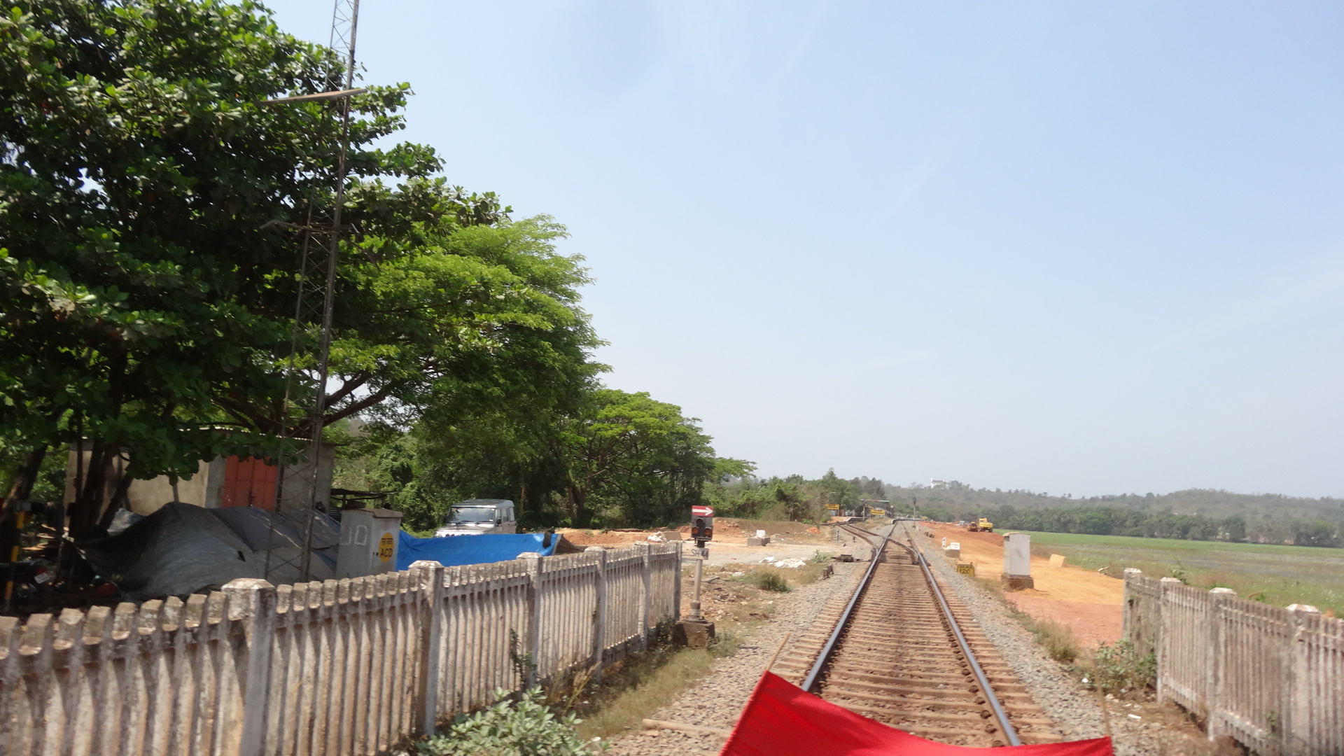 Karmali railway station Building