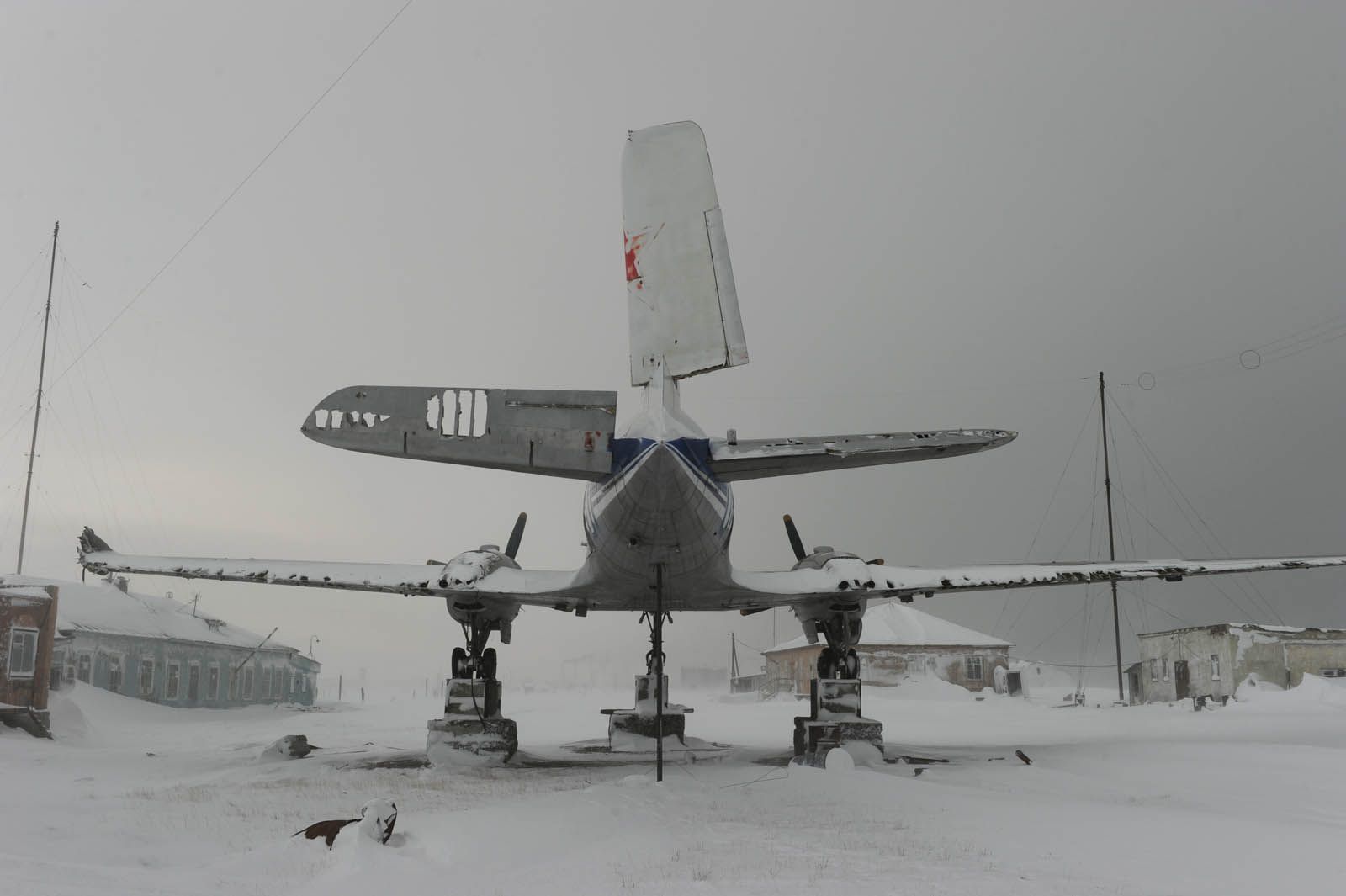 Ilyushin Il-14 - Cape Schmidt (town)