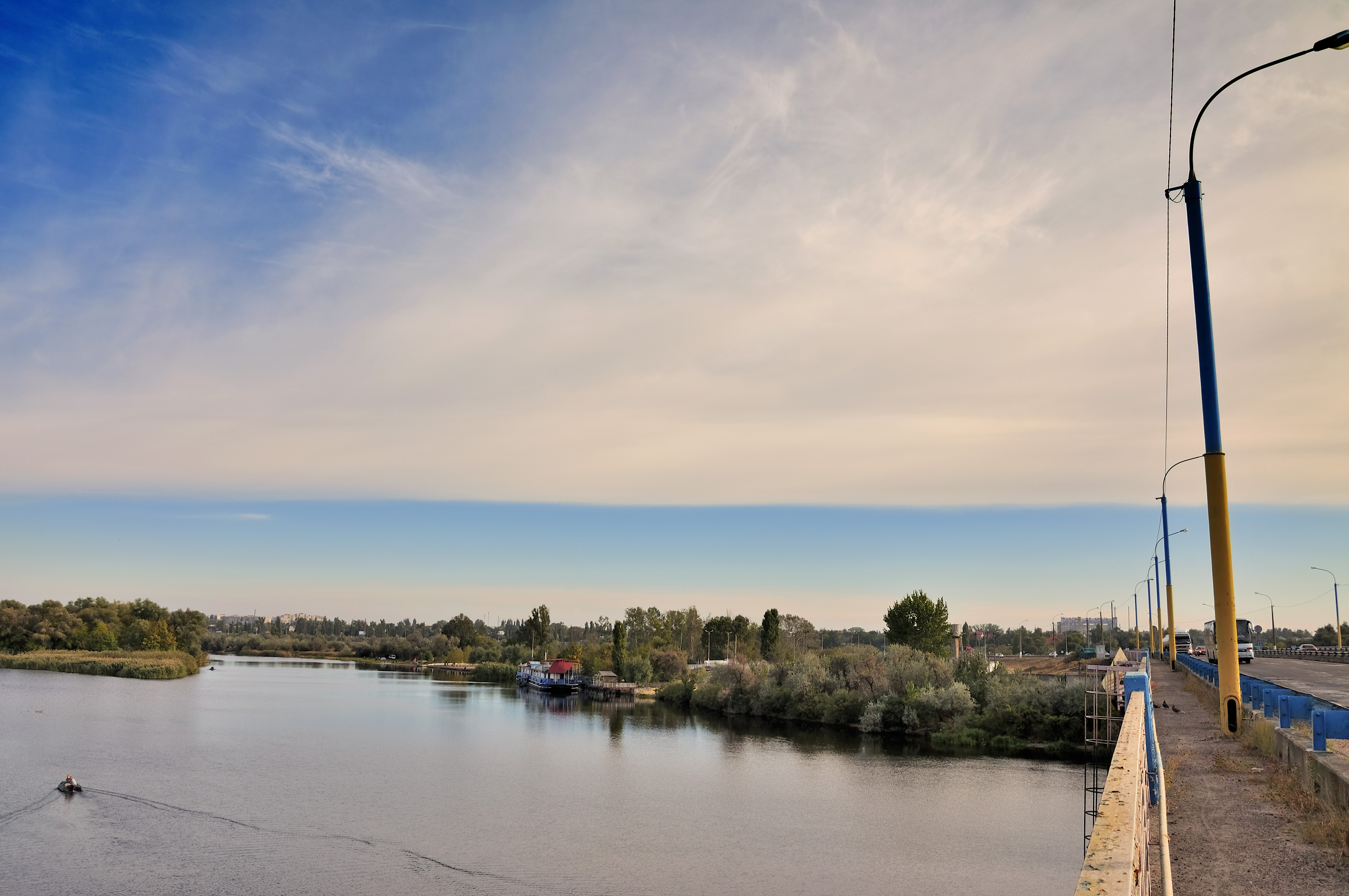 The bridge through the river Konka