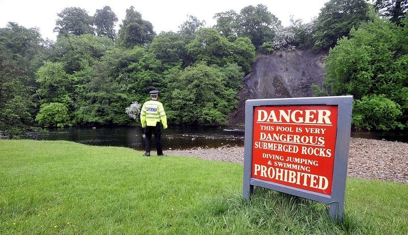The Strid | river rapid / white water, river
