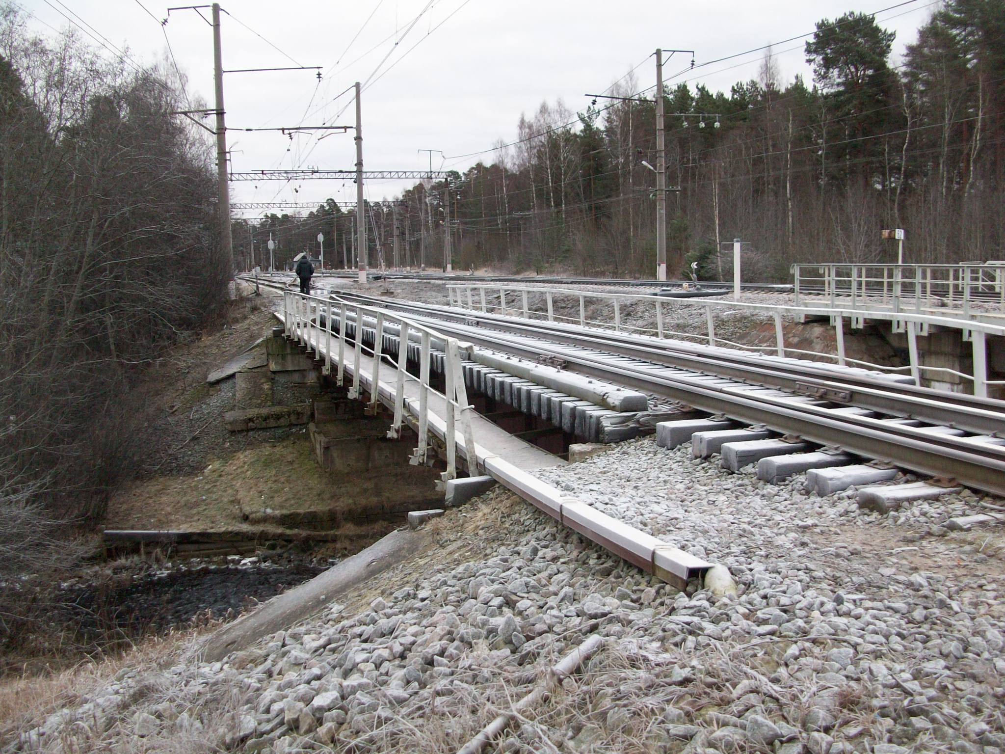 Железнодорожный мост - Лебяжье