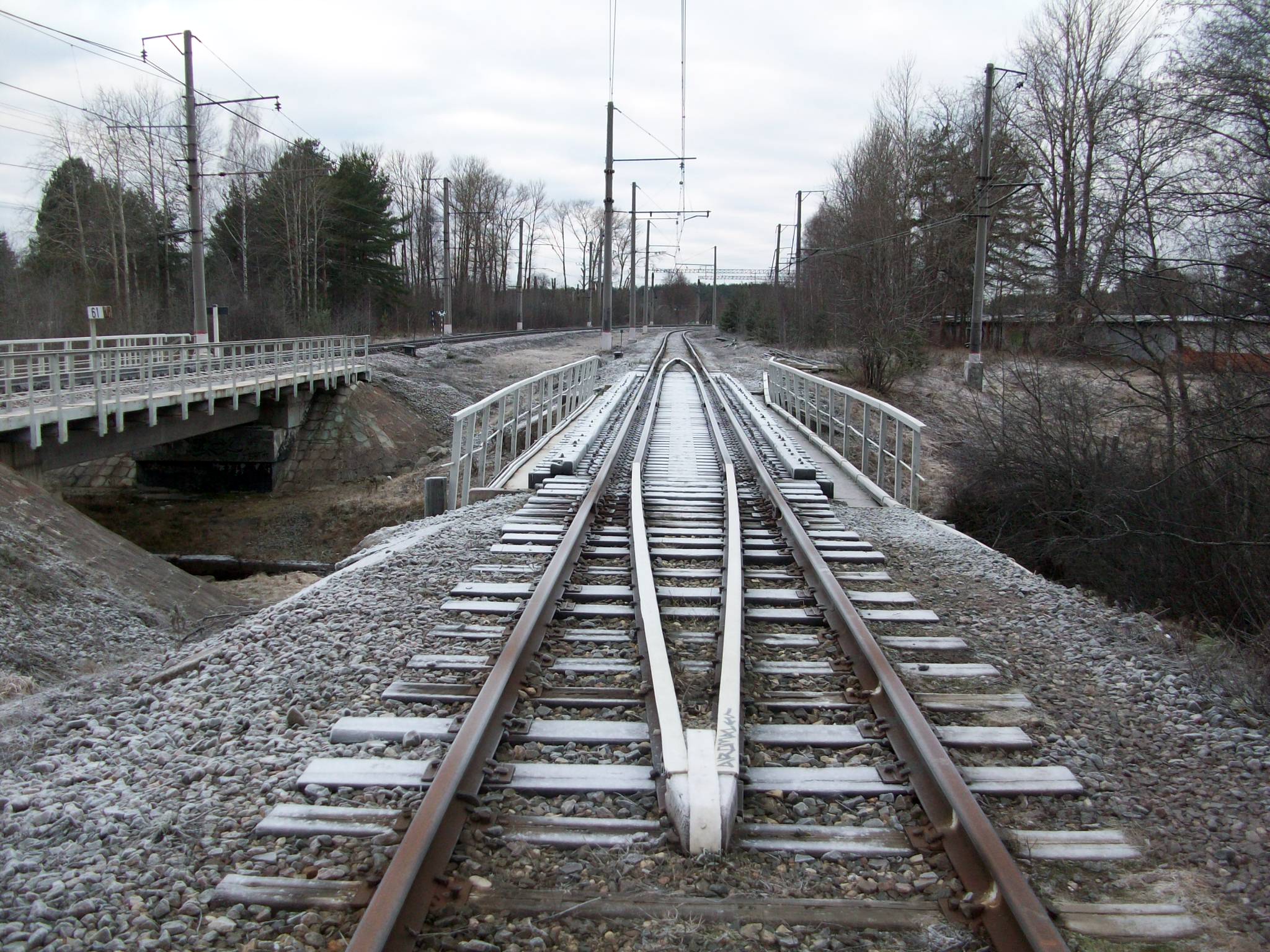 Железнодорожный мост - Лебяжье