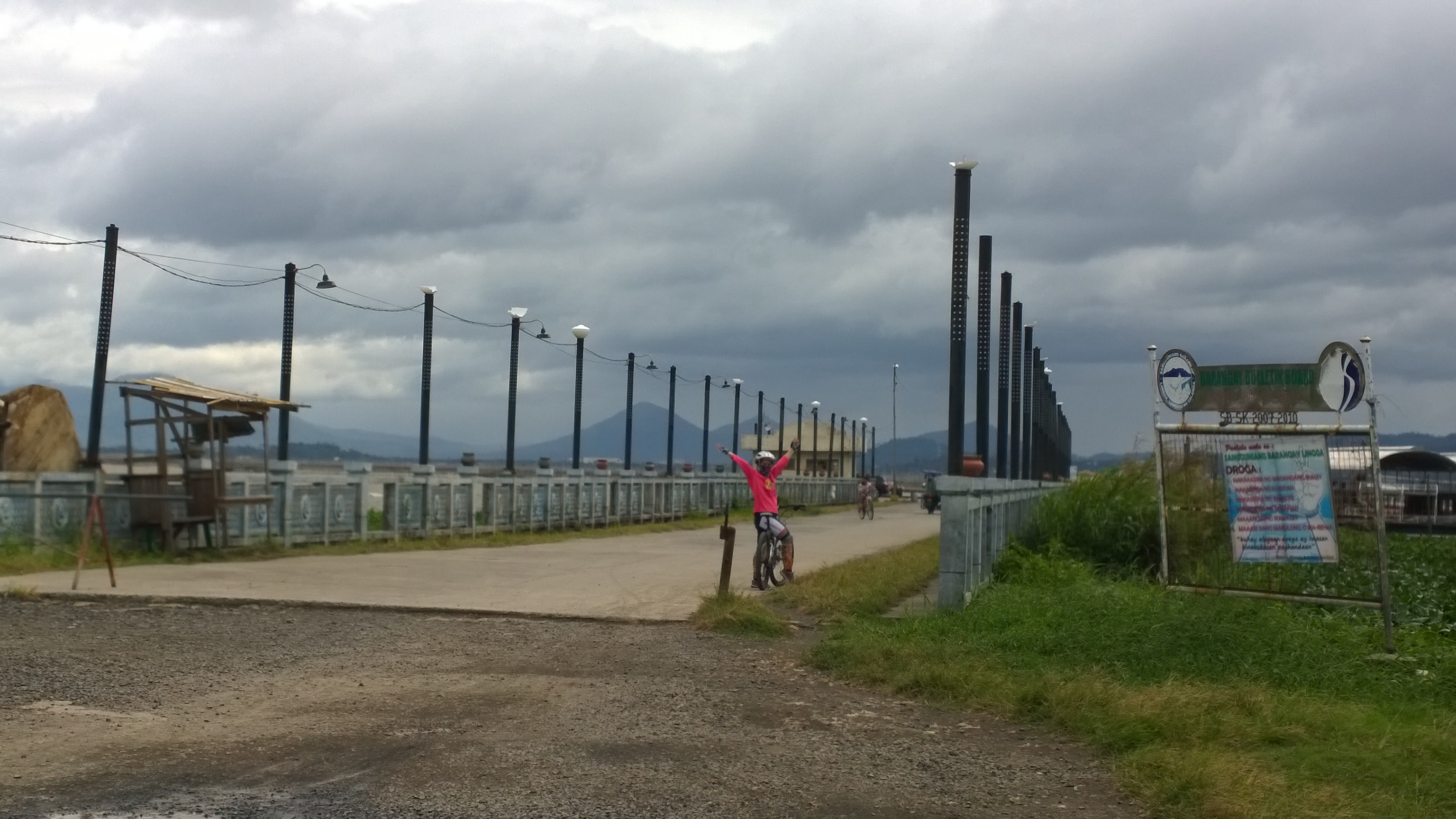 Calamba City Baywalk Area