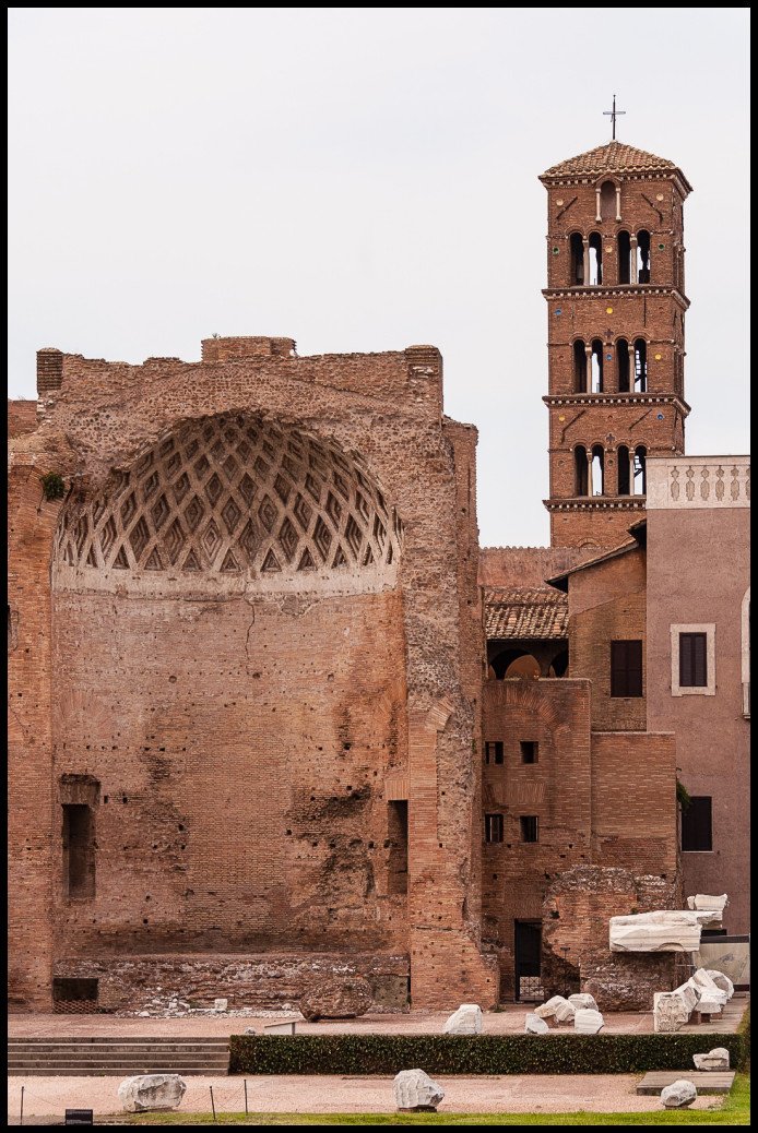 Temple of Venus and Roma (121-135 AD) - Rome