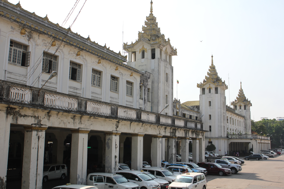 Yangon Central Railway Station - Yangon
