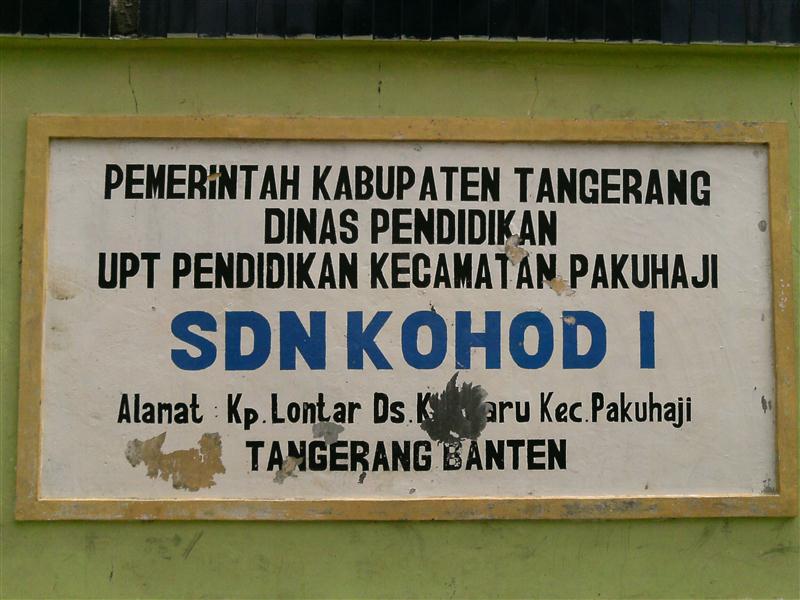 SDN 01 Kohod - Kalibaru