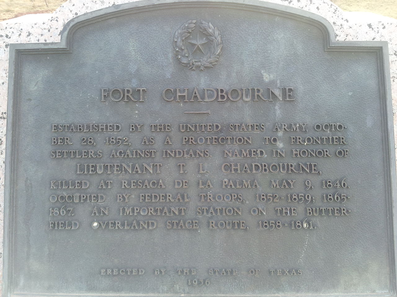 Fort Chadbourne