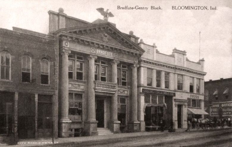 Bradfute & Gentry Buildings - Bloomington, Indiana
