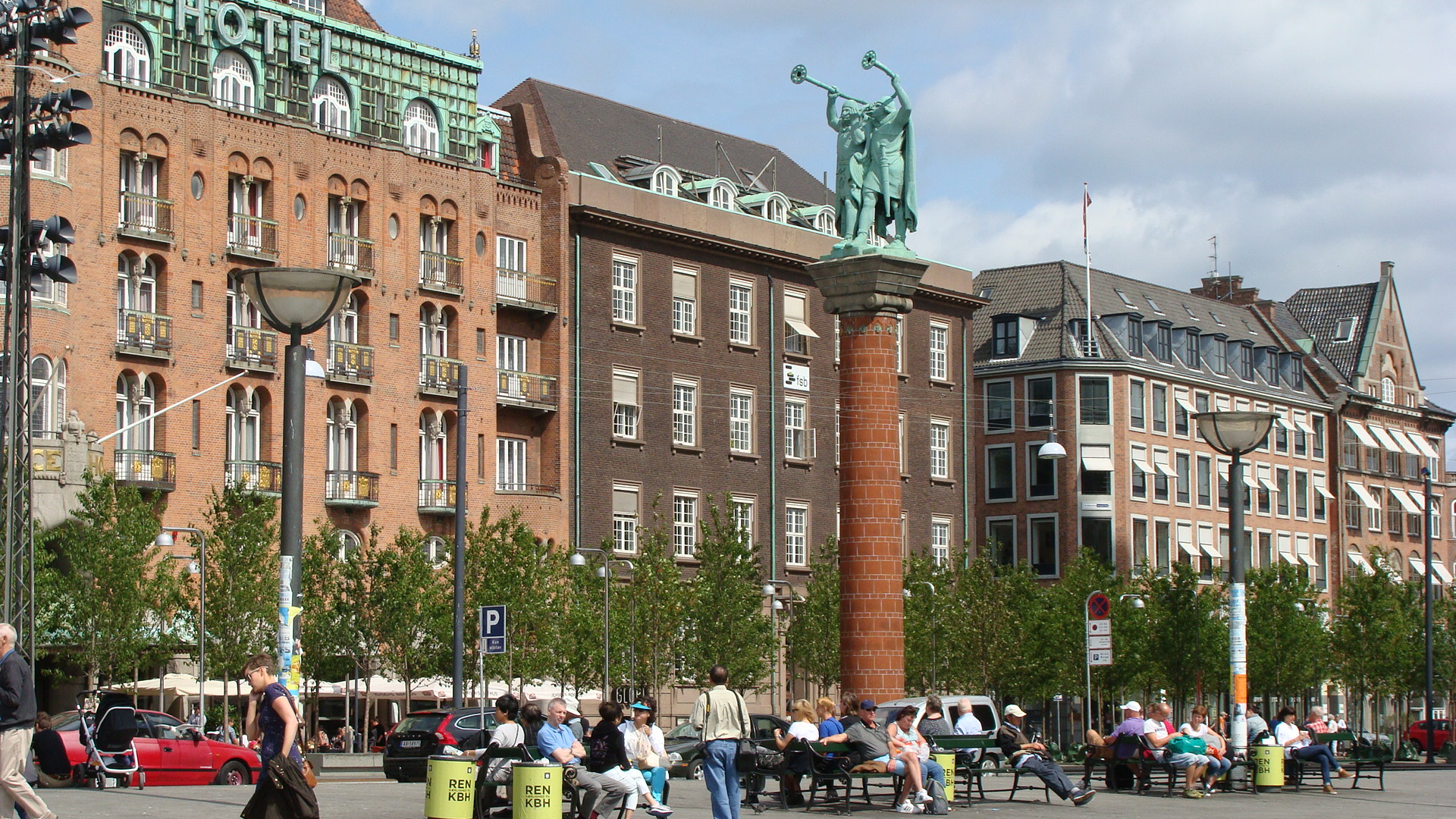 The Lur Blowers Monument - Copenhagen Municipality