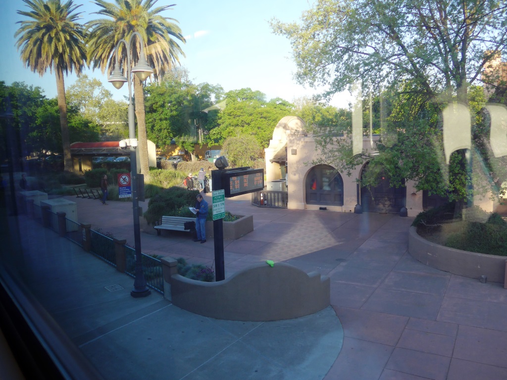 Davis, CA, Amtrak Station-Davis Wye Triangle Station + Parking Lot ...