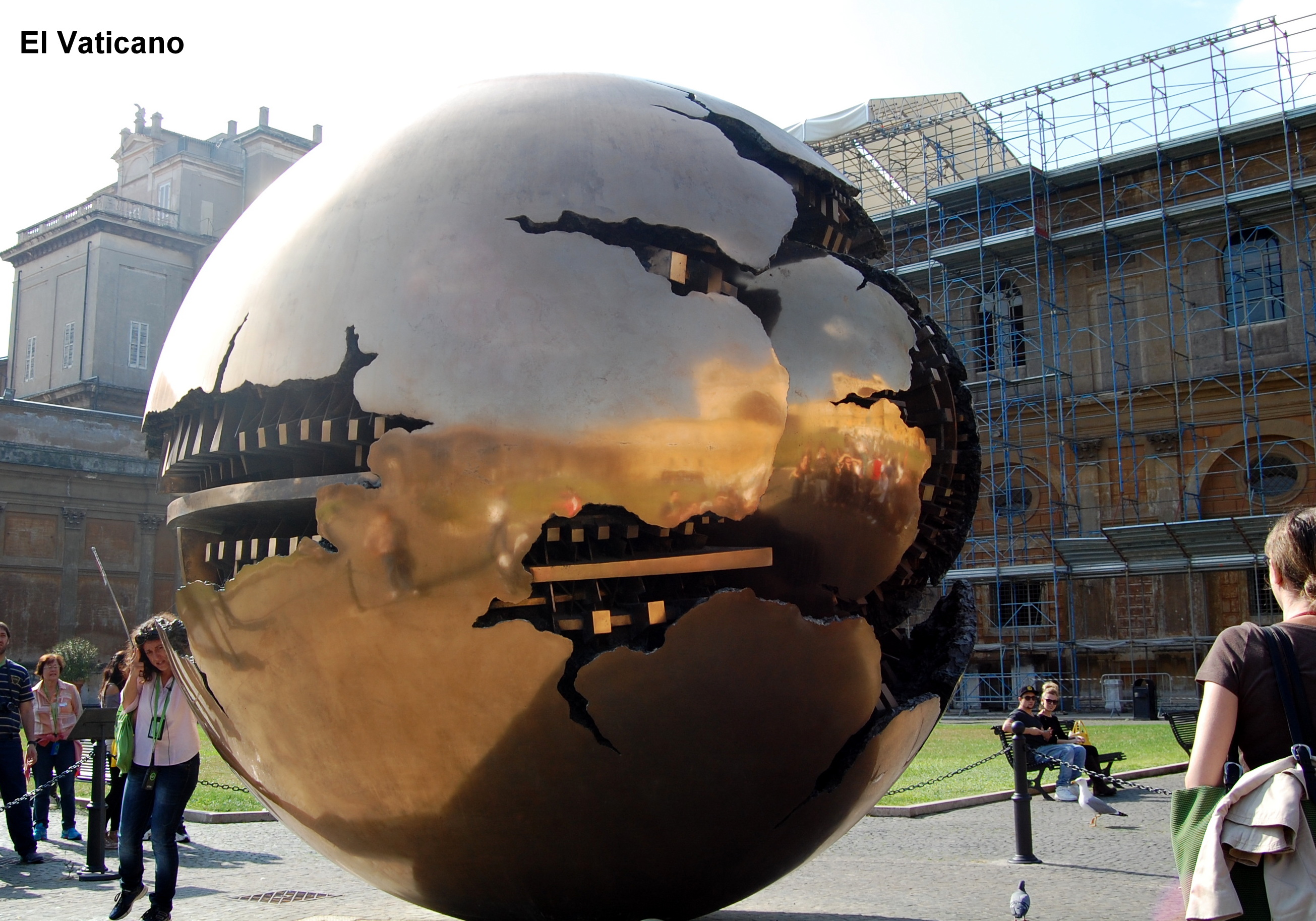 Globe at Vatican Museum - Rome
