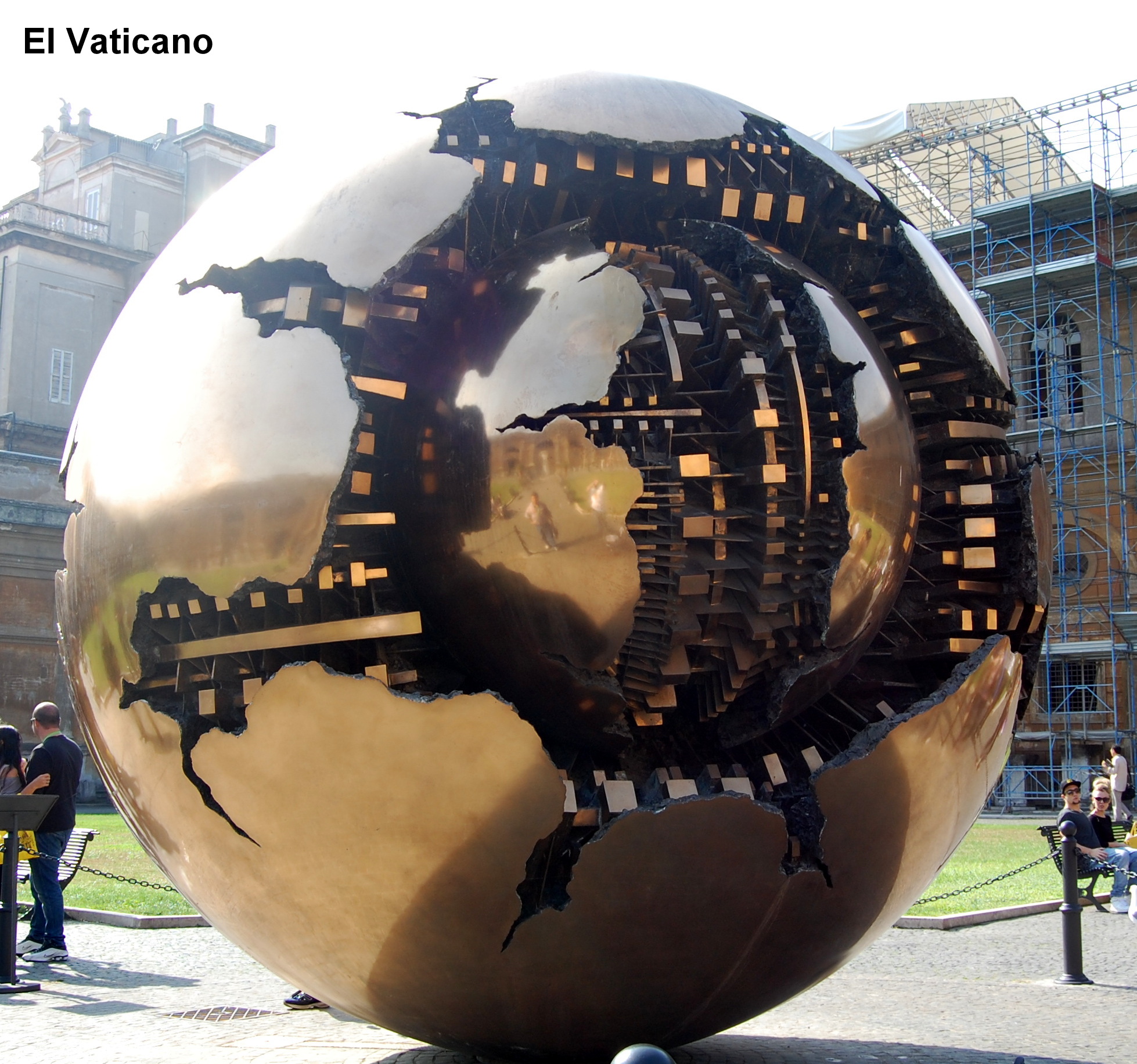 Globe at Vatican Museum - Rome