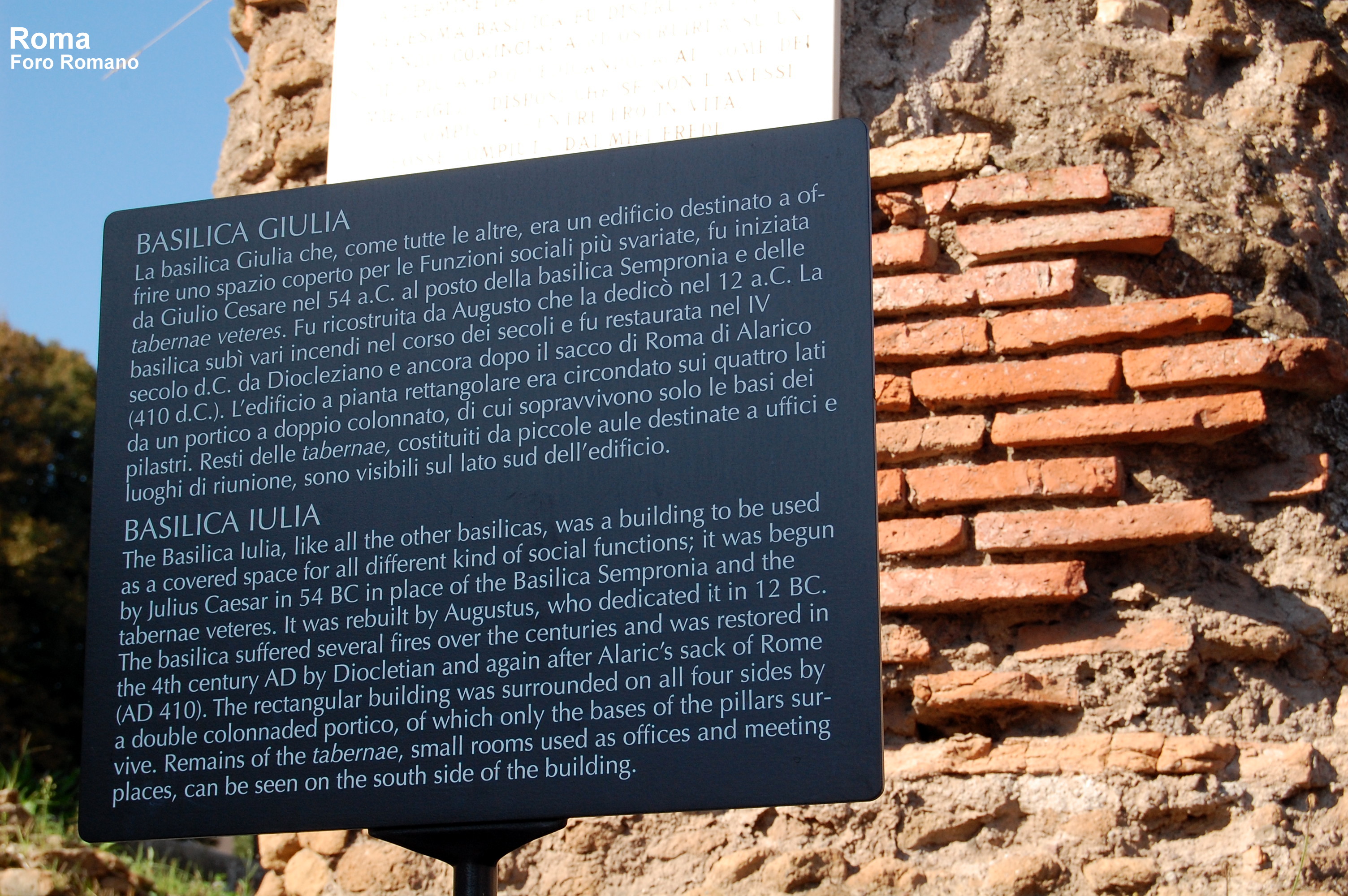 Basilica Julia - Rome